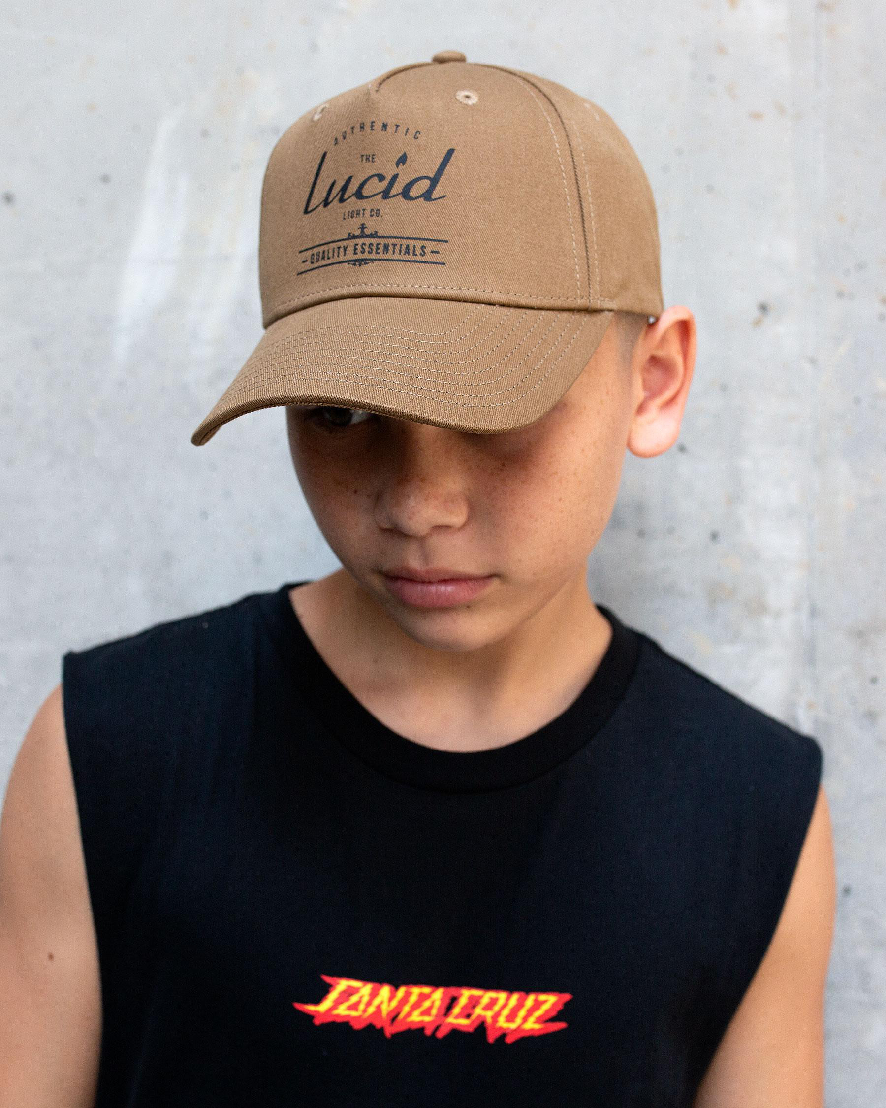 Shop Lucid Boys' Wedge Cap In Brown - Fast Shipping & Easy Returns ...