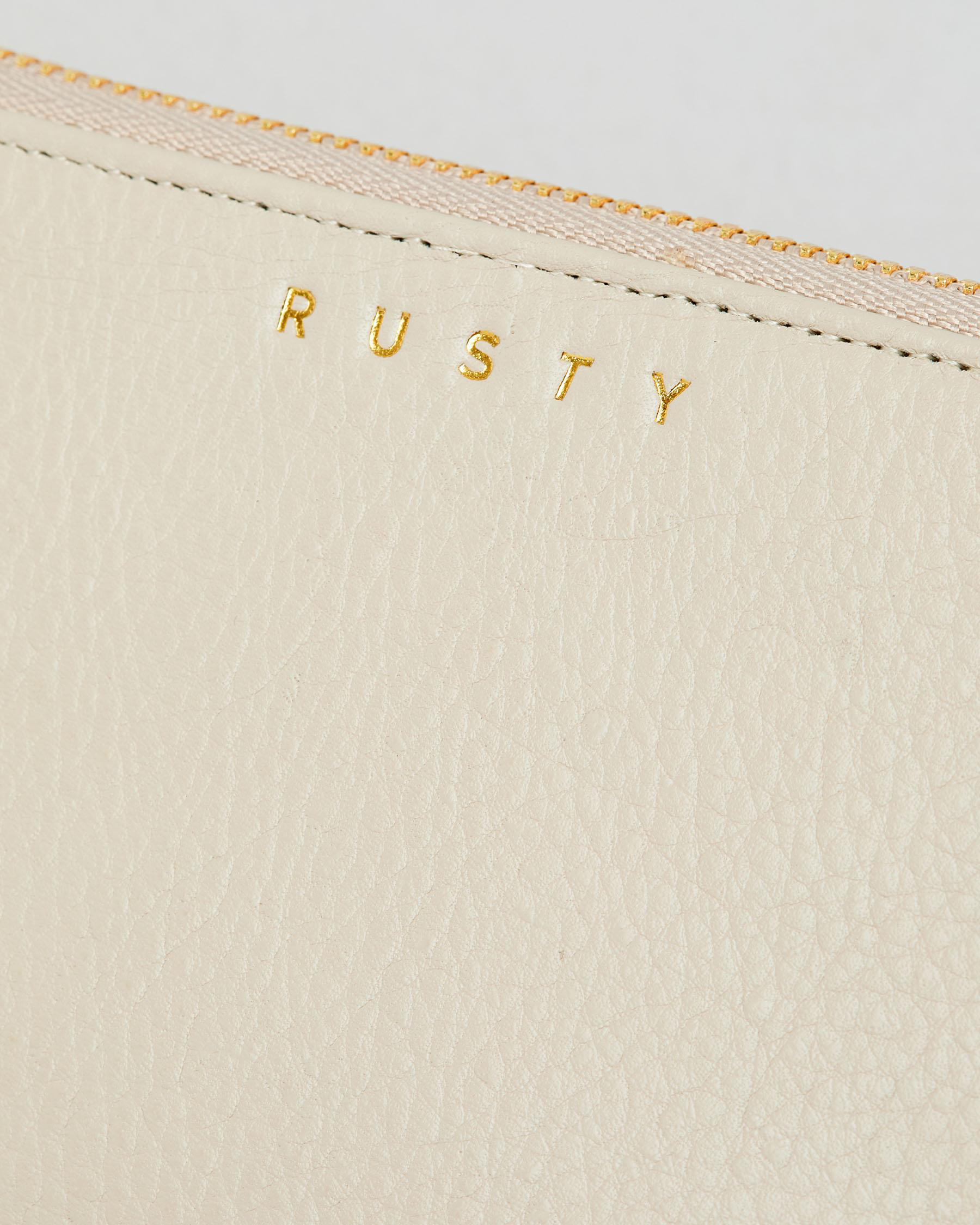 Shop Rusty Grace Leather Wallet In Feather Grey - Fast Shipping & Easy ...
