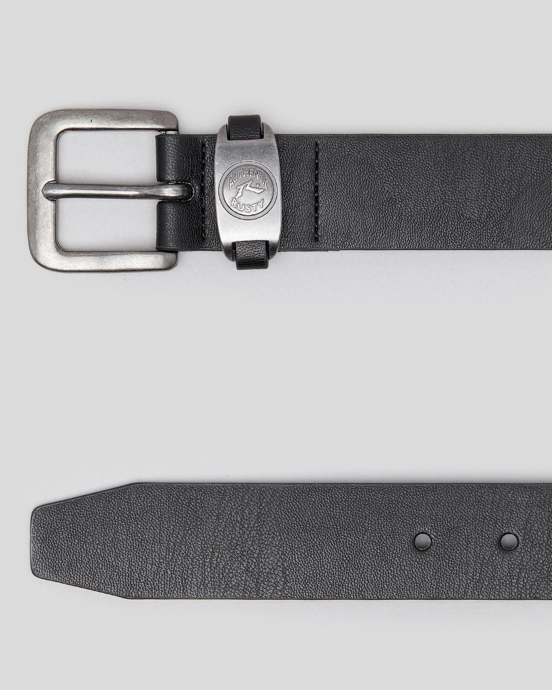 Shop Rusty Rouge Belt In Black - Fast Shipping & Easy Returns - City ...