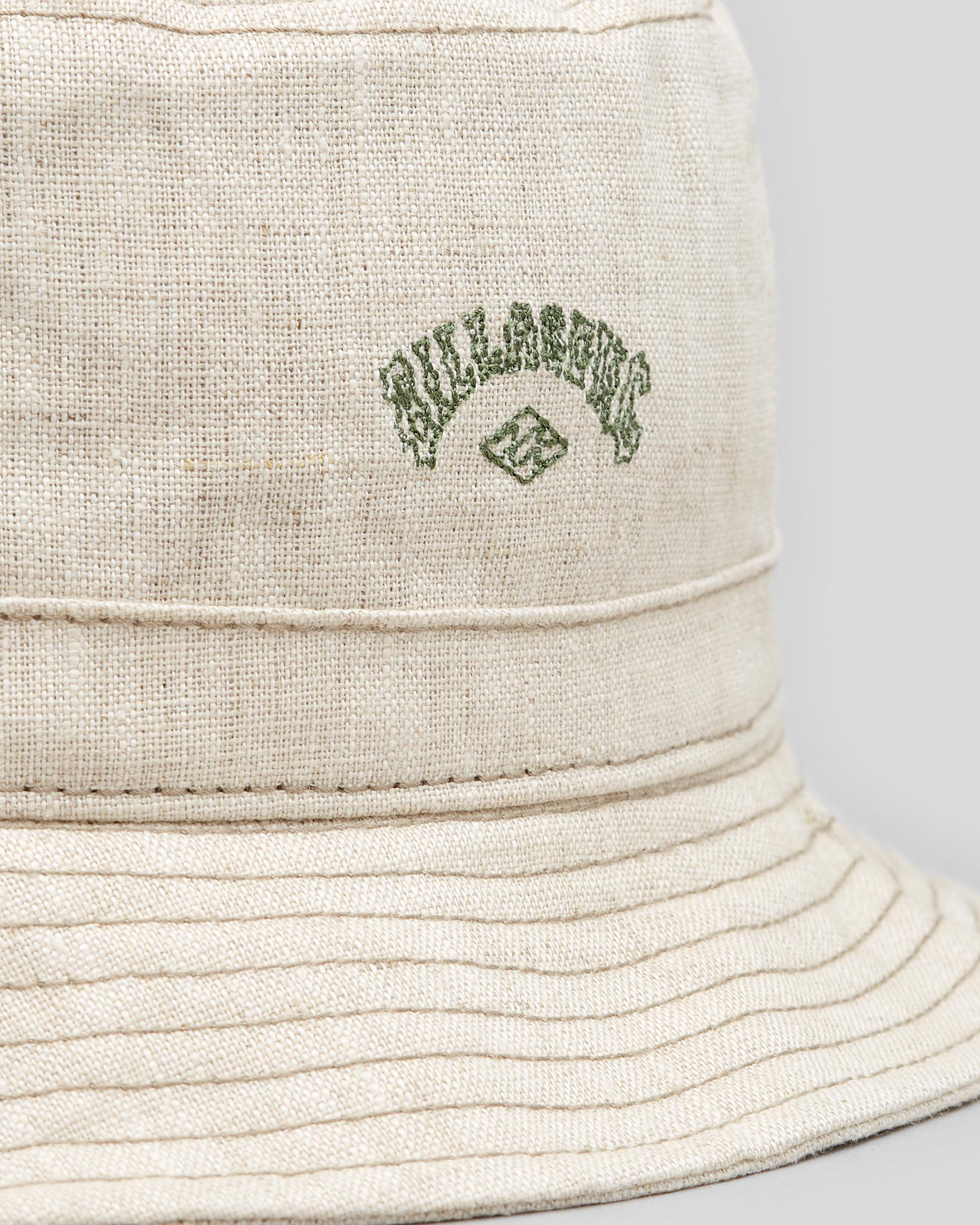 Shop Billabong Wave Washed Bucket Hat In Chino - Fast Shipping & Easy ...
