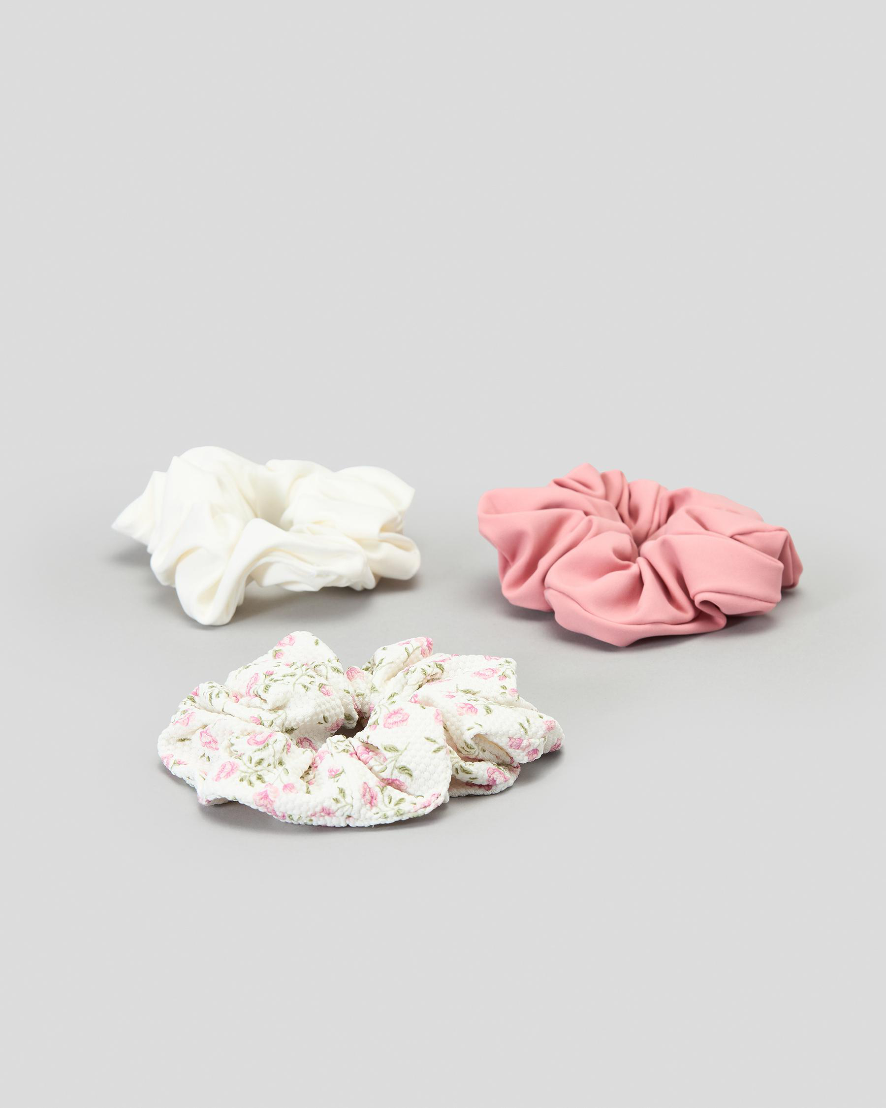 Shop Karyn In LA Bubble Flower Scrunchie Pack In Multi - Fast Shipping ...
