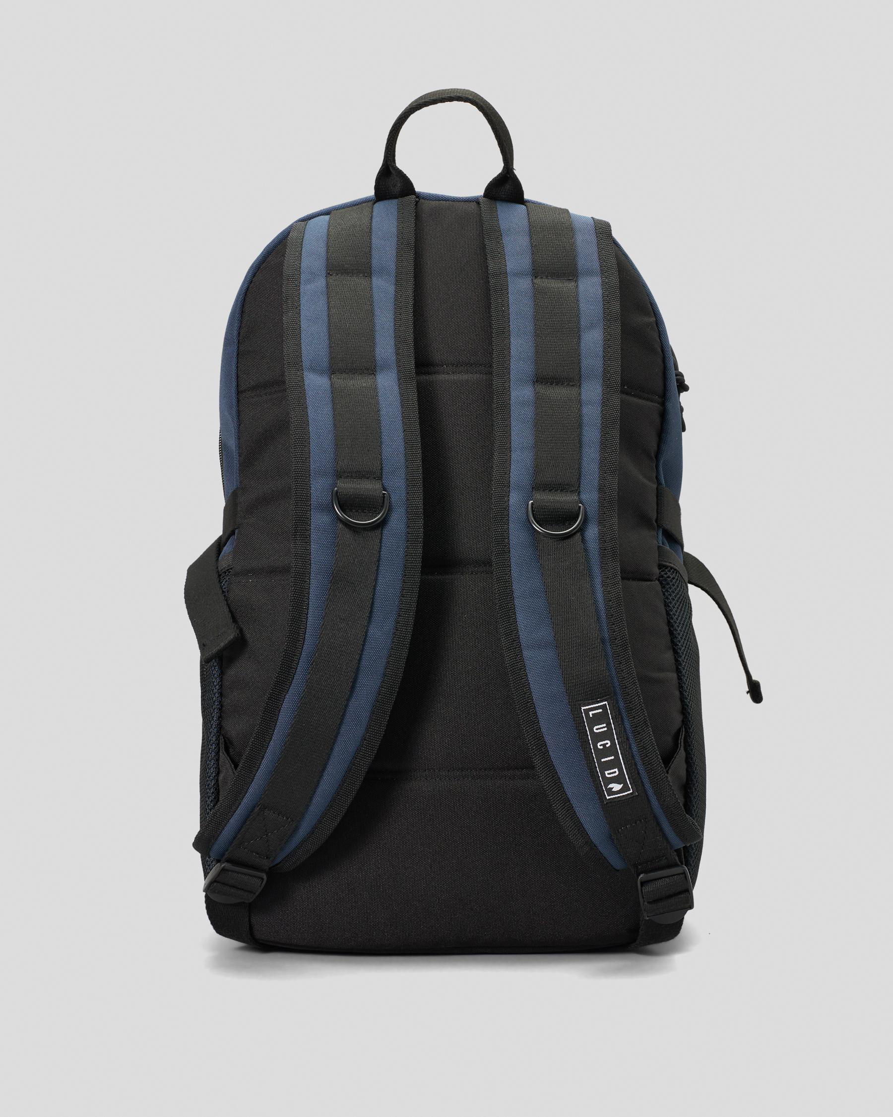 Shop Lucid Vault Backpack In Navy - Fast Shipping & Easy Returns - City ...