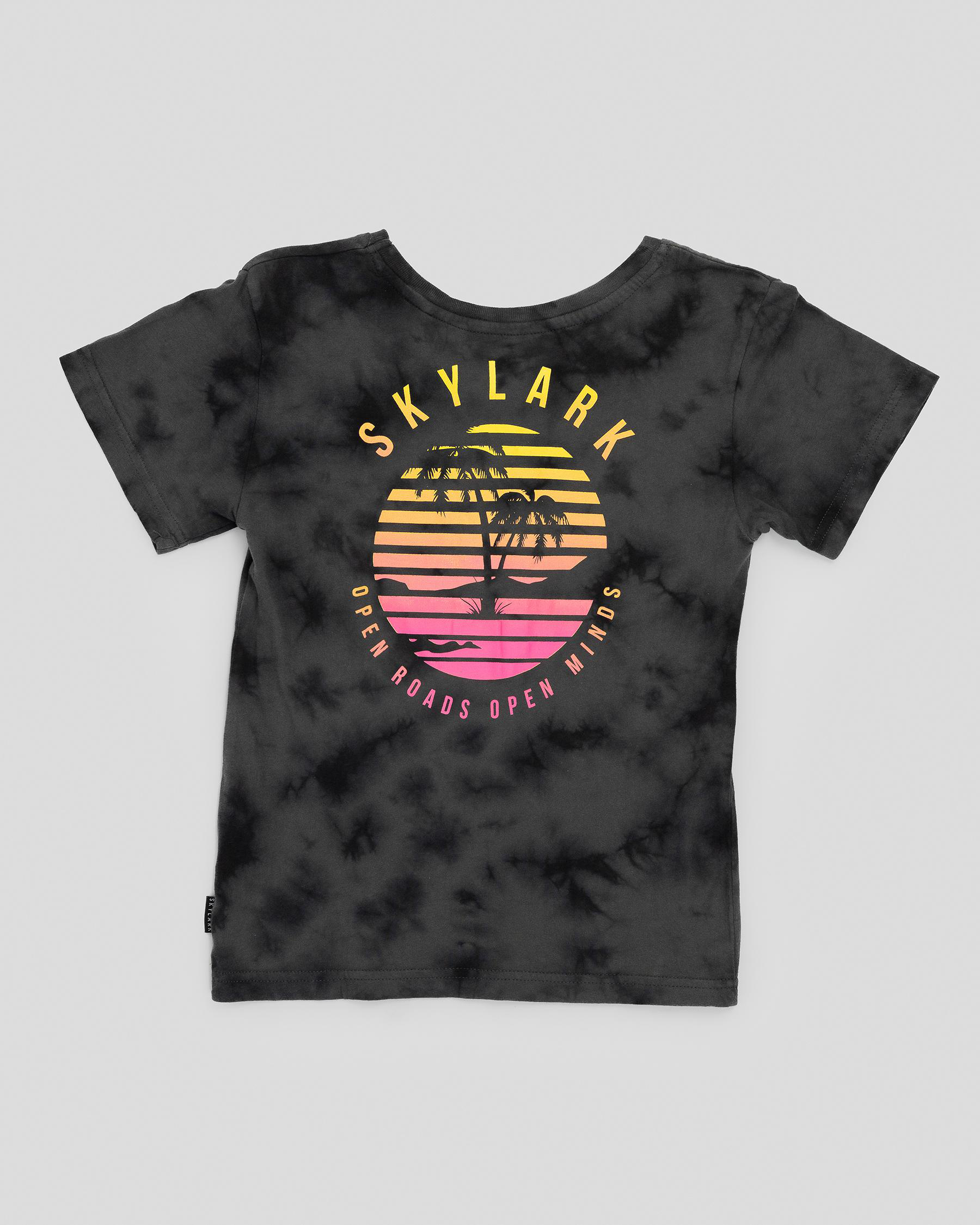 Shop Skylark Toddlers' Diverge T-Shirt In Black Mottle - Fast Shipping ...