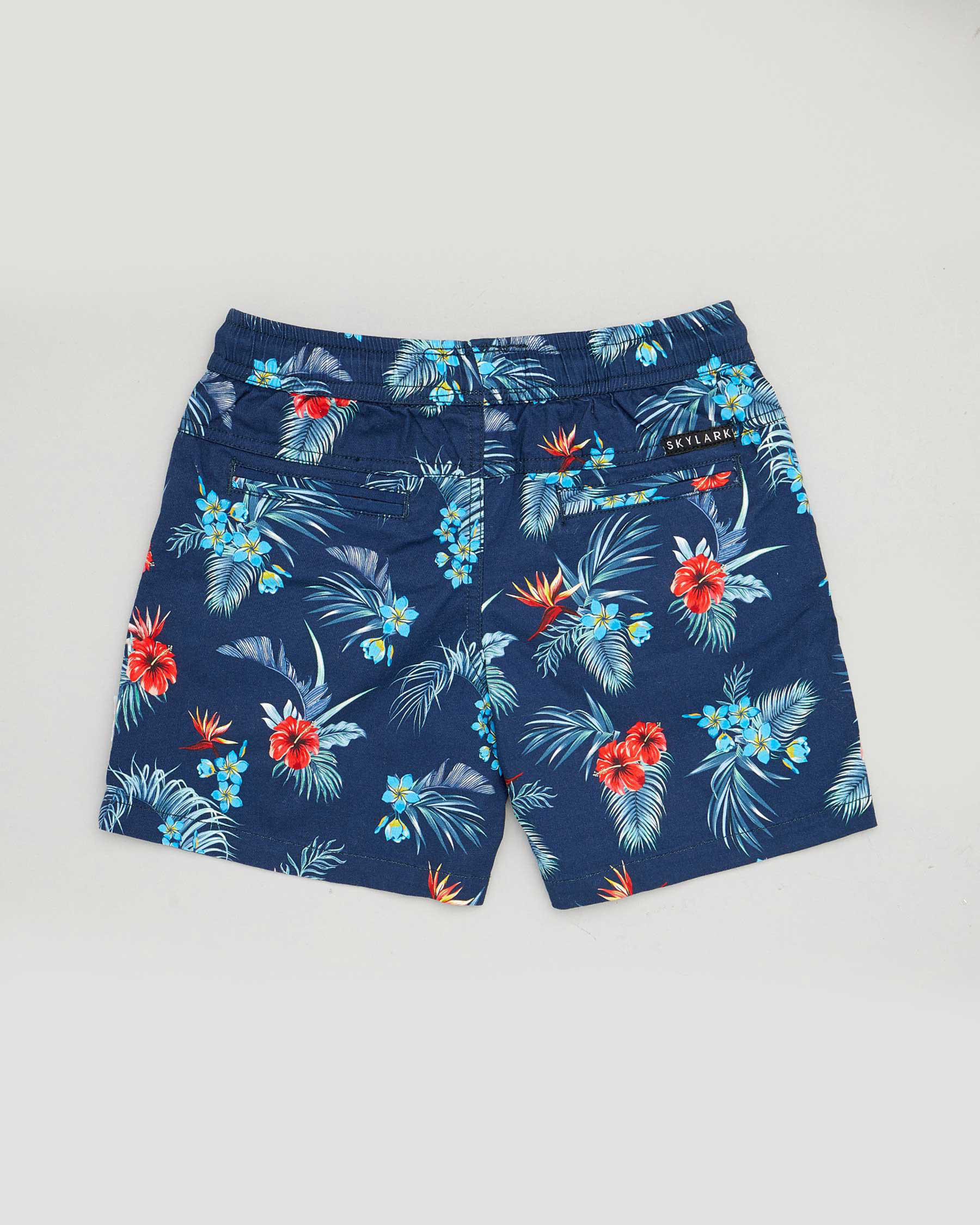 Shop Skylark Toddlers' Alarm Mully Shorts In Navy - Fast Shipping ...