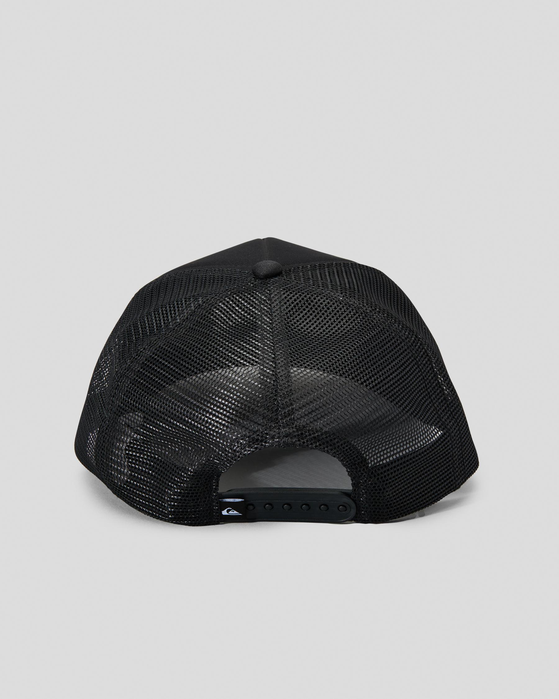 Shop Quiksilver Slab Scratch Youth Cap In Black - Fast Shipping & Easy ...