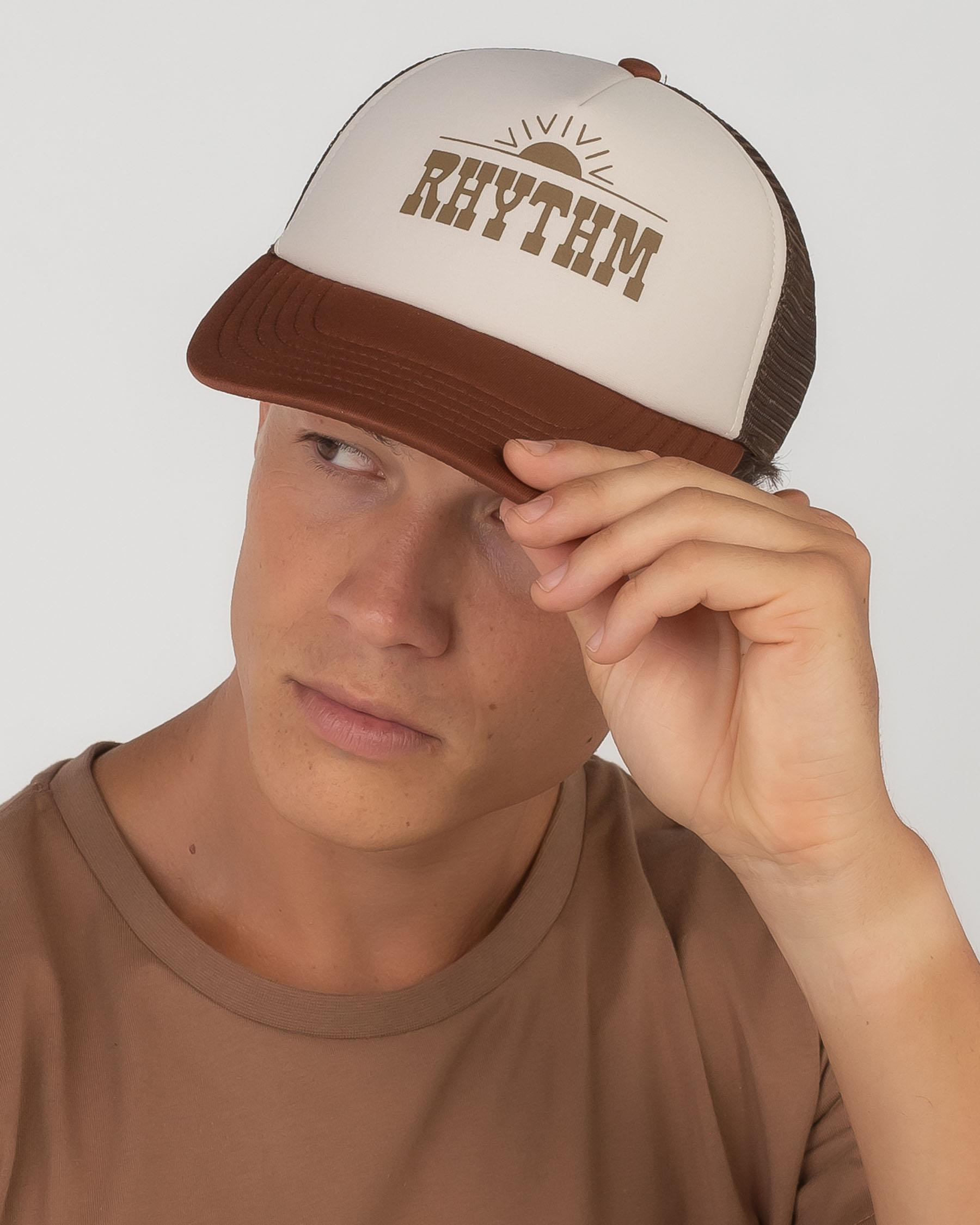 Shop Rhythm Western Trucker Cap In Almond - Fast Shipping & Easy ...