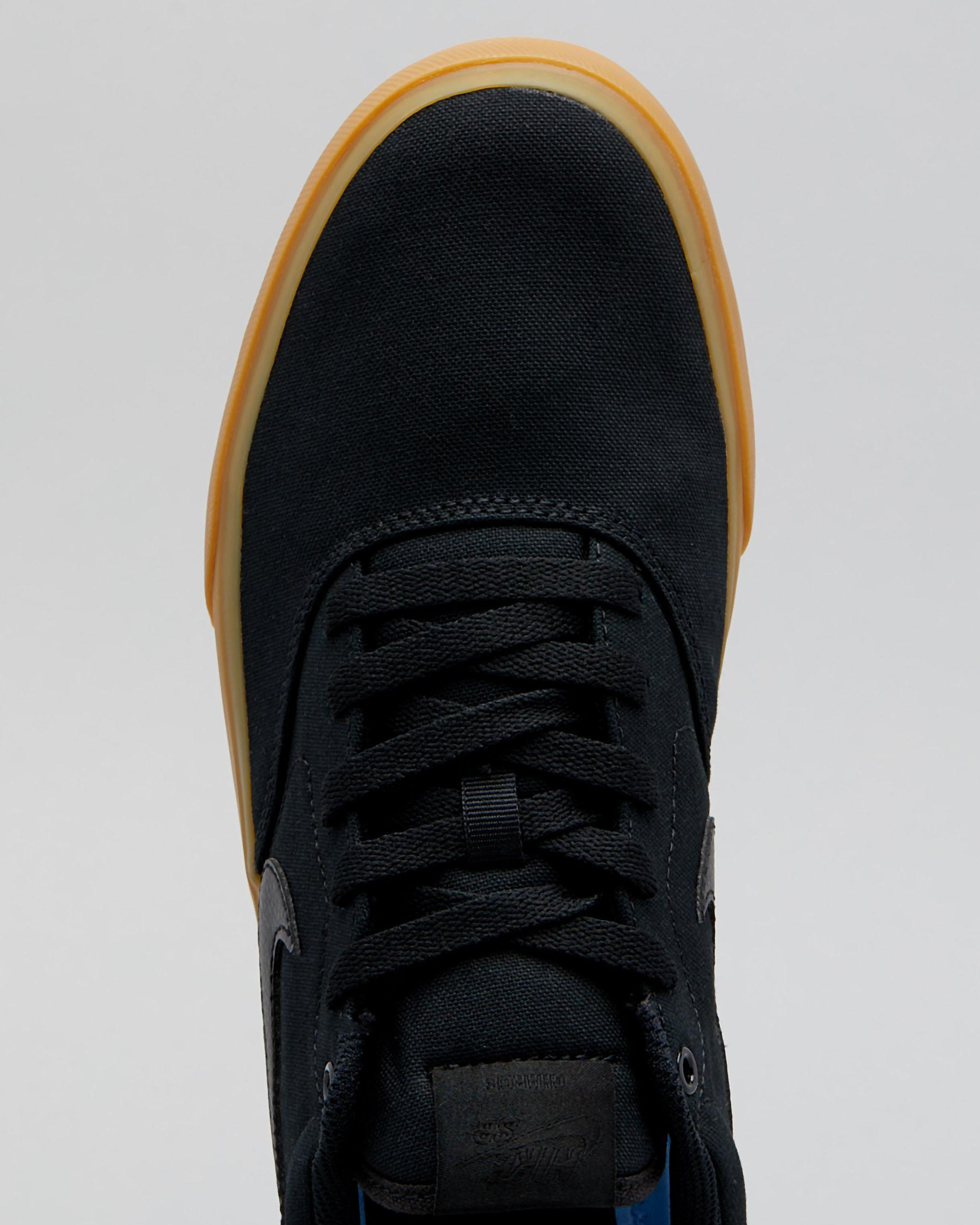 Shop Nike Charge Shoes In Black/black-black-gum Light B - Fast Shipping ...