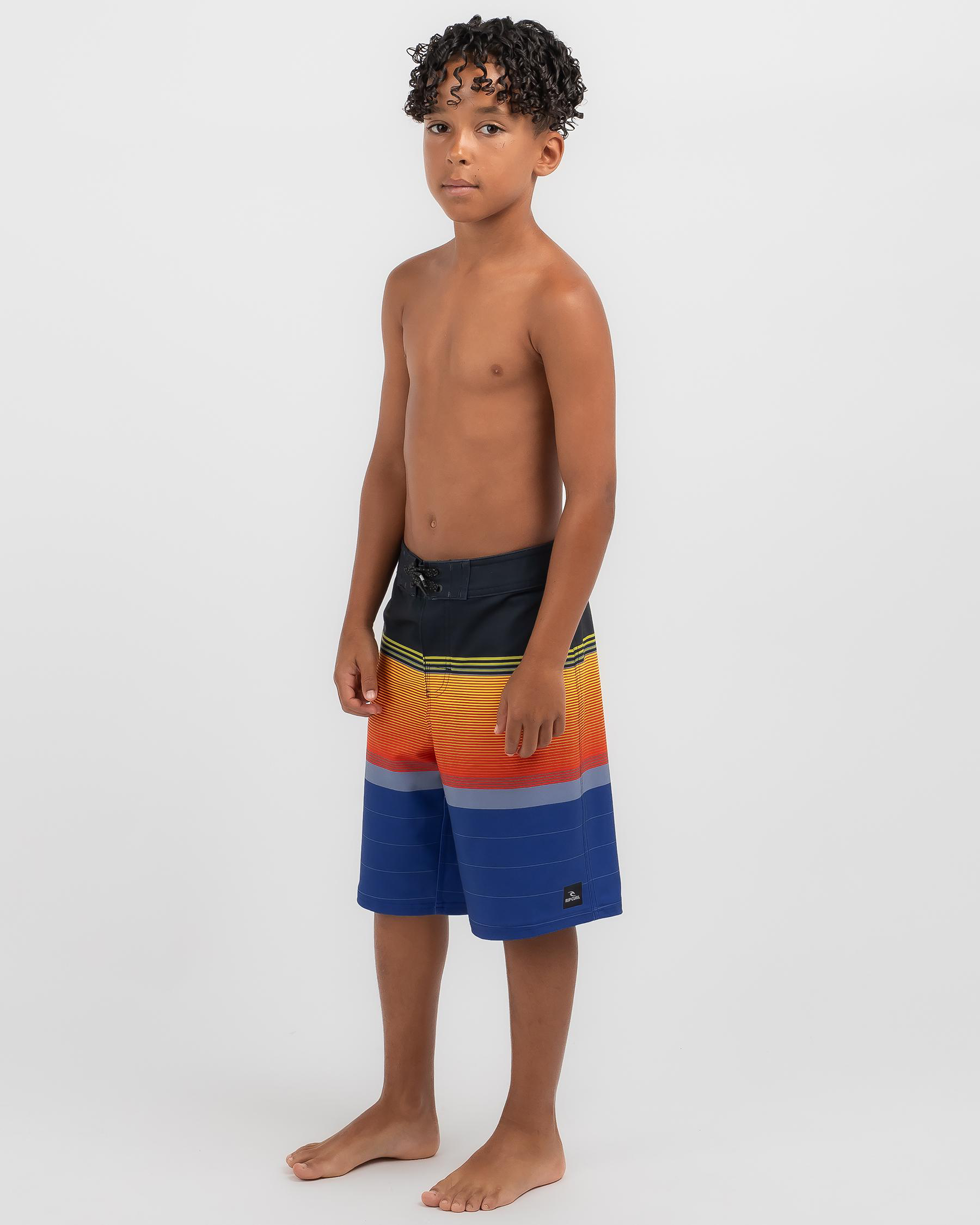 Shop Rip Curl Boys' Mirage Daybreaker Board Shorts In Navy - Fast ...