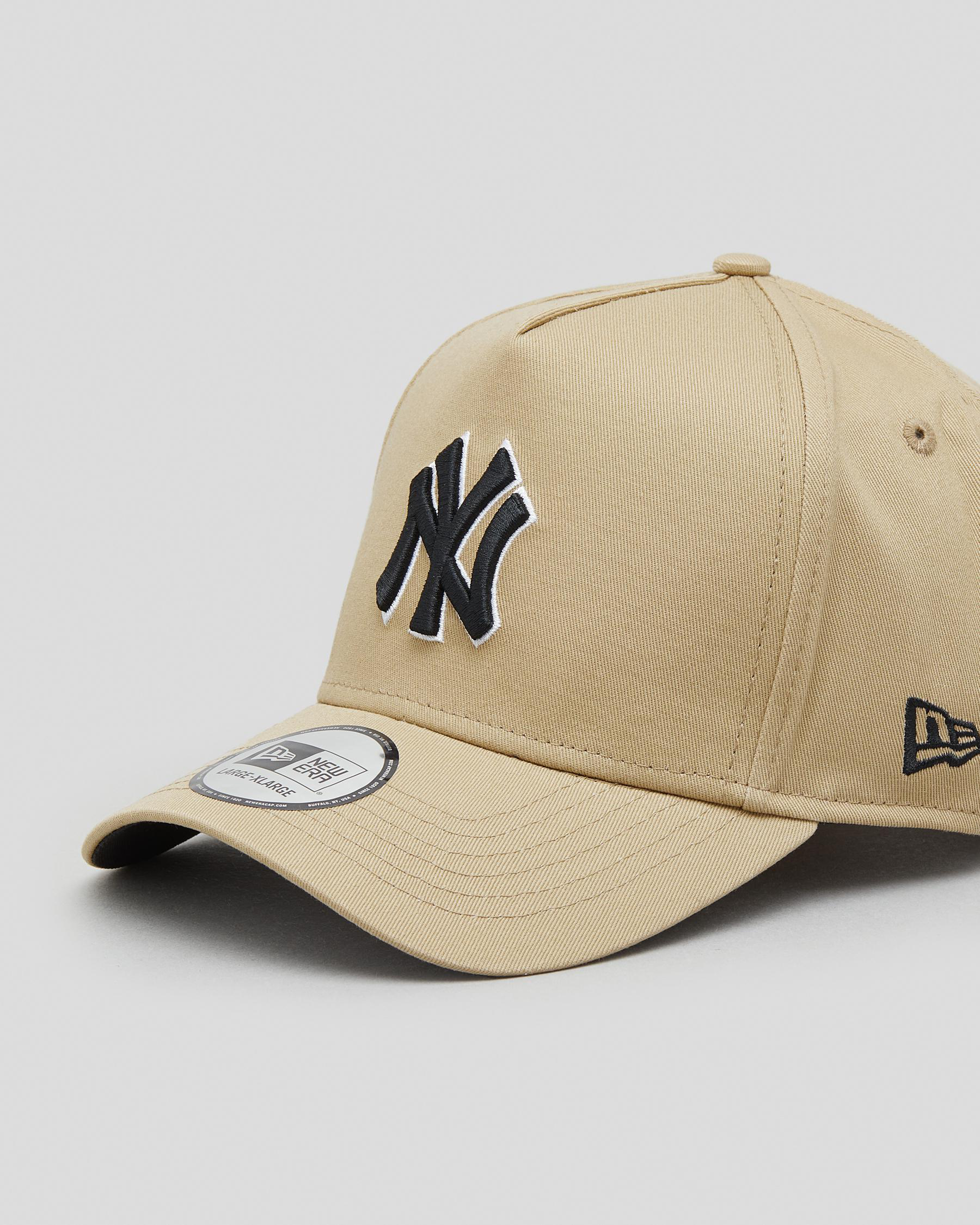 Shop New Era New York Yankees 9Forty K Frame Snapback Cap In Camel ...