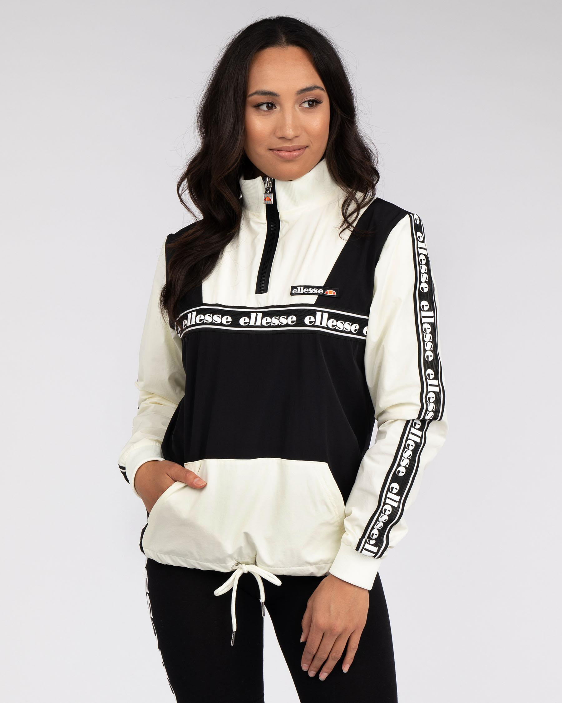 Shop Ellesse Erna Jacket In Black - Fast Shipping & Easy Returns - City ...