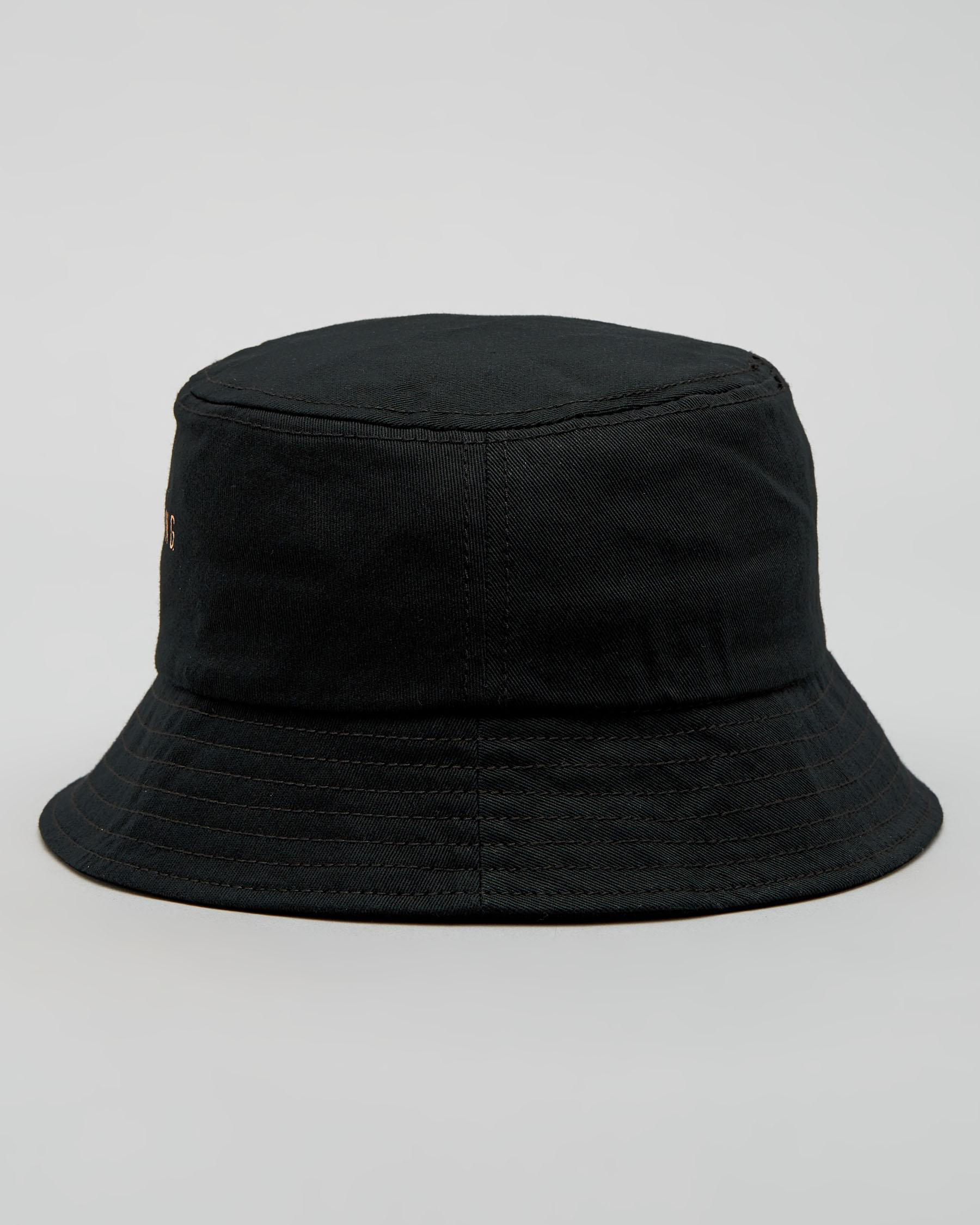 Shop Billabong Head On Bucket Hat In Black - Fast Shipping & Easy ...
