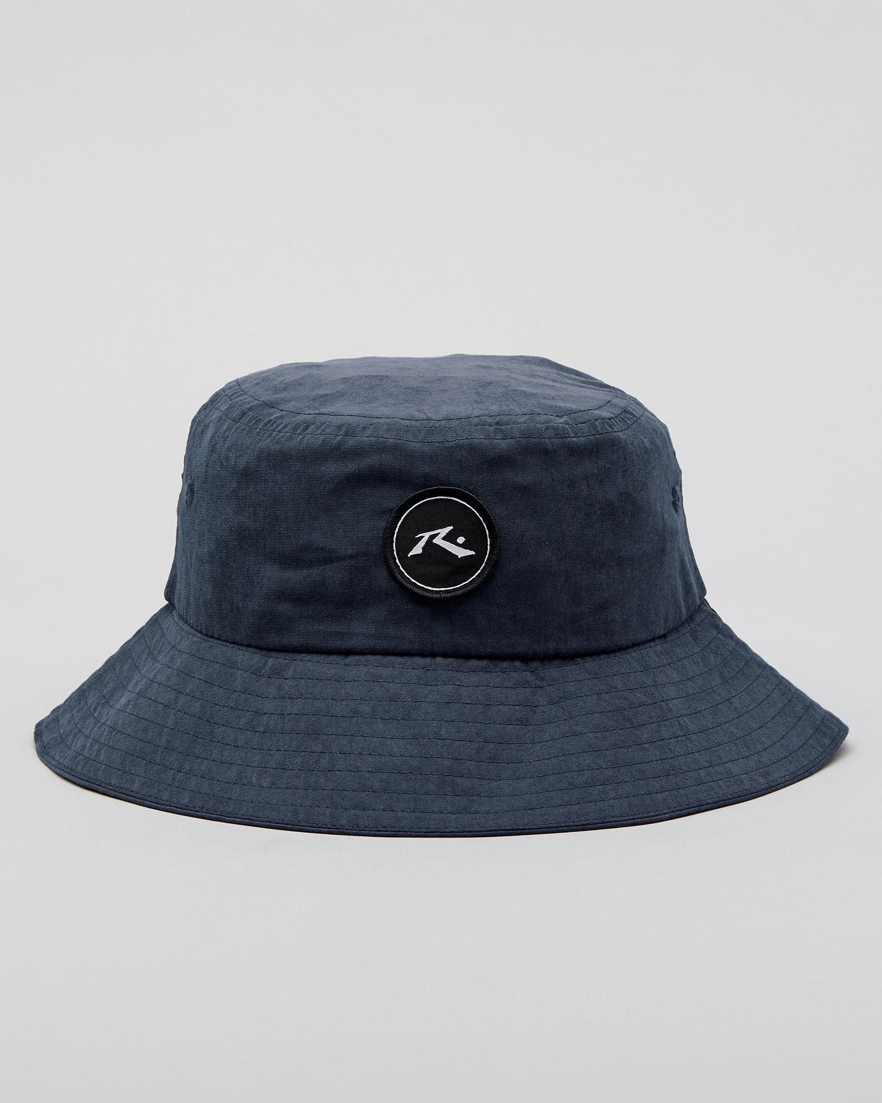 Shop Rusty Boys' Dynamic Bucket Hat In Dark Sapphire - Fast Shipping ...