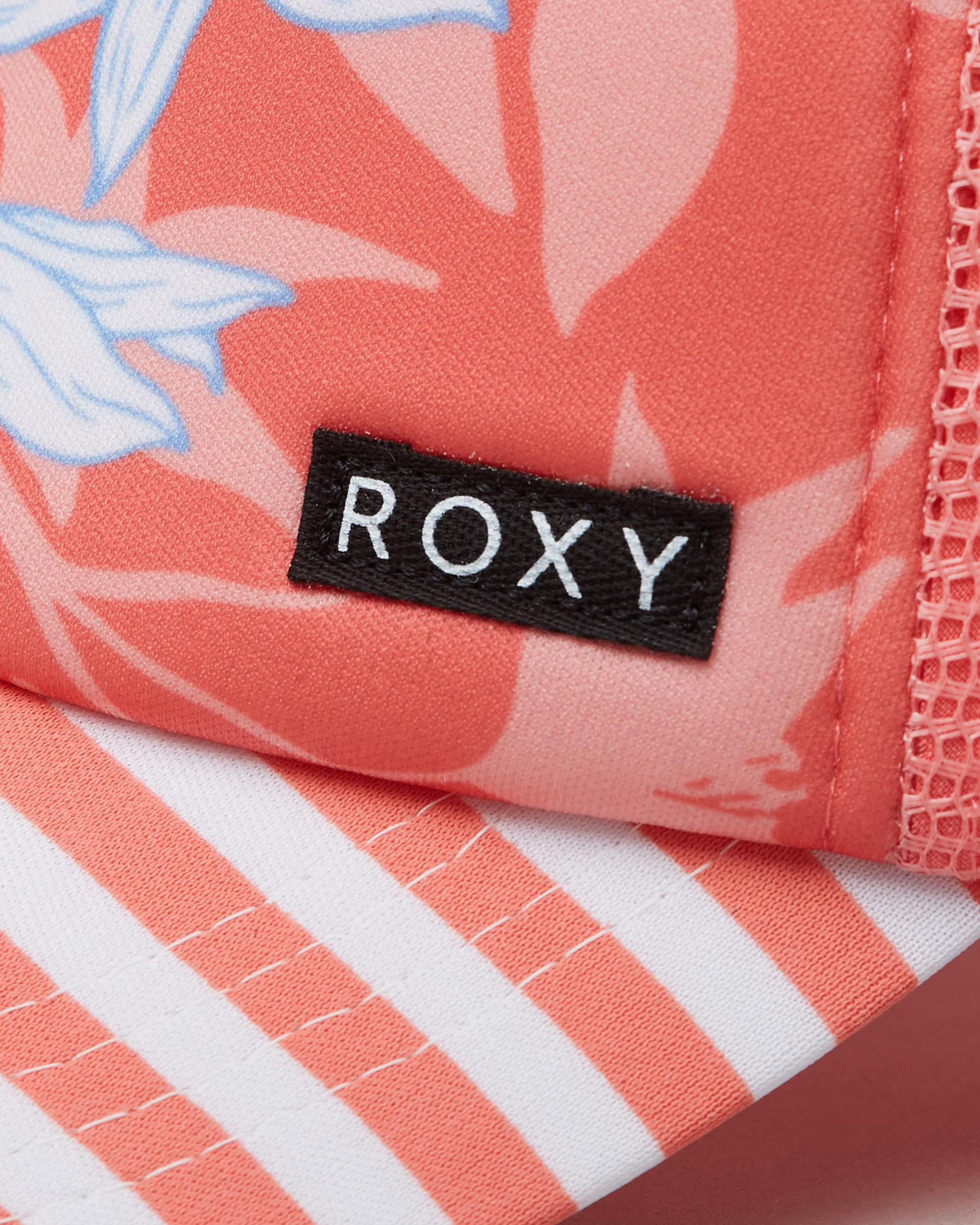 Shop Roxy Girls' Honey Coconut Trucker Cap In Shell Pink Sunburst ...