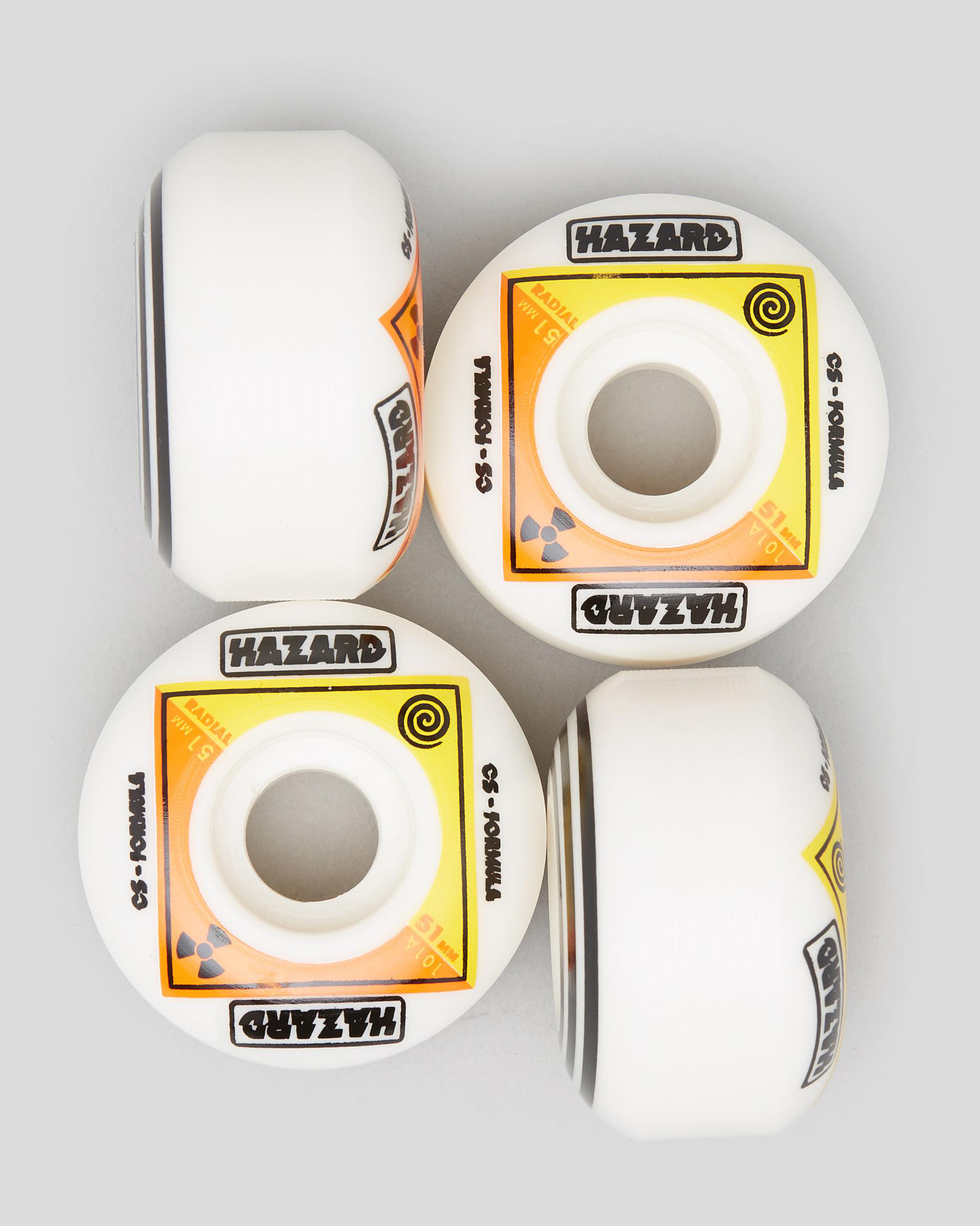 Shop Madness Skateboards Hazard Bio CS Radial 51mm Skateboard Wheels In ...