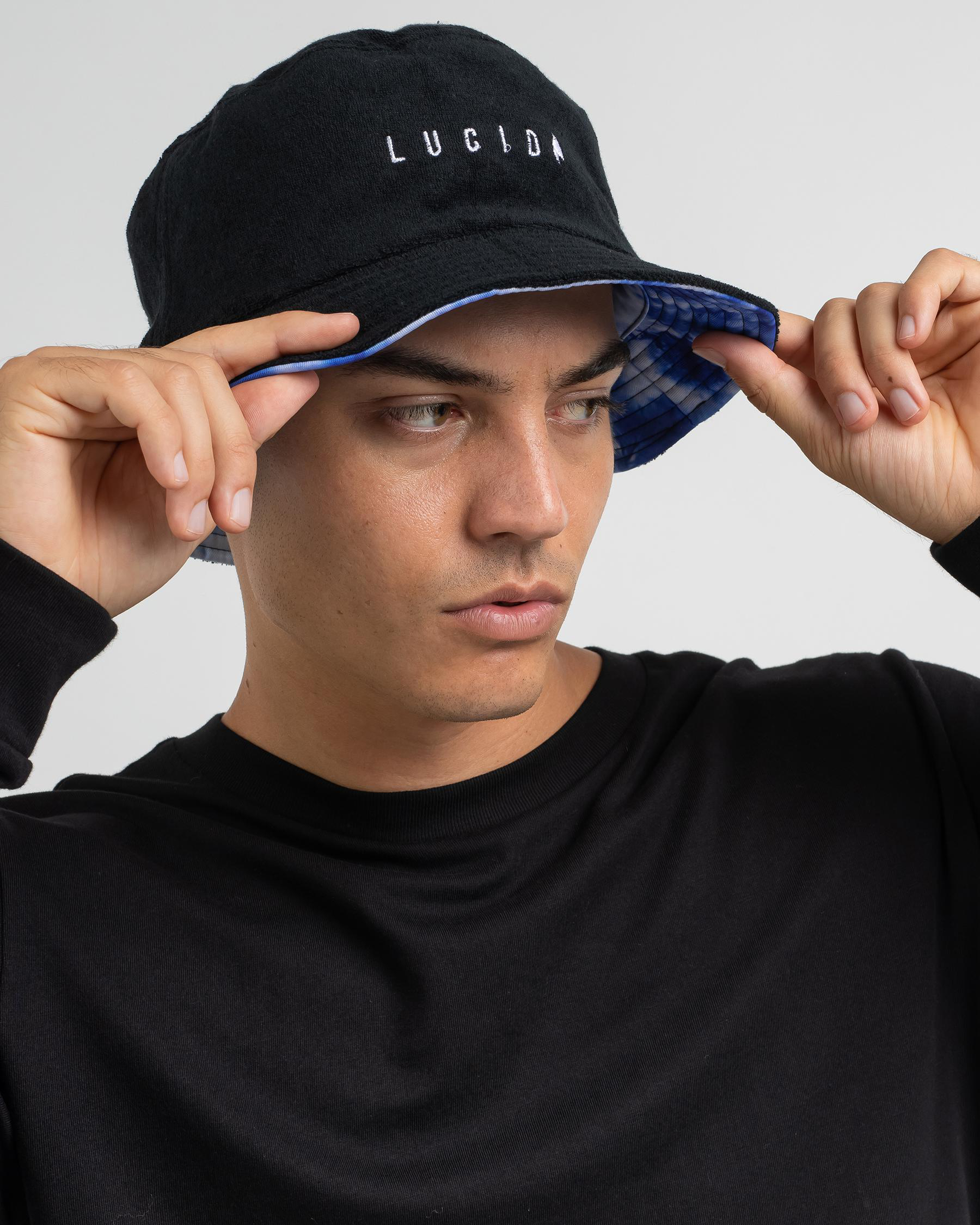 Shop Lucid Mosaic Bucket Hat In Blue - Fast Shipping & Easy Returns ...