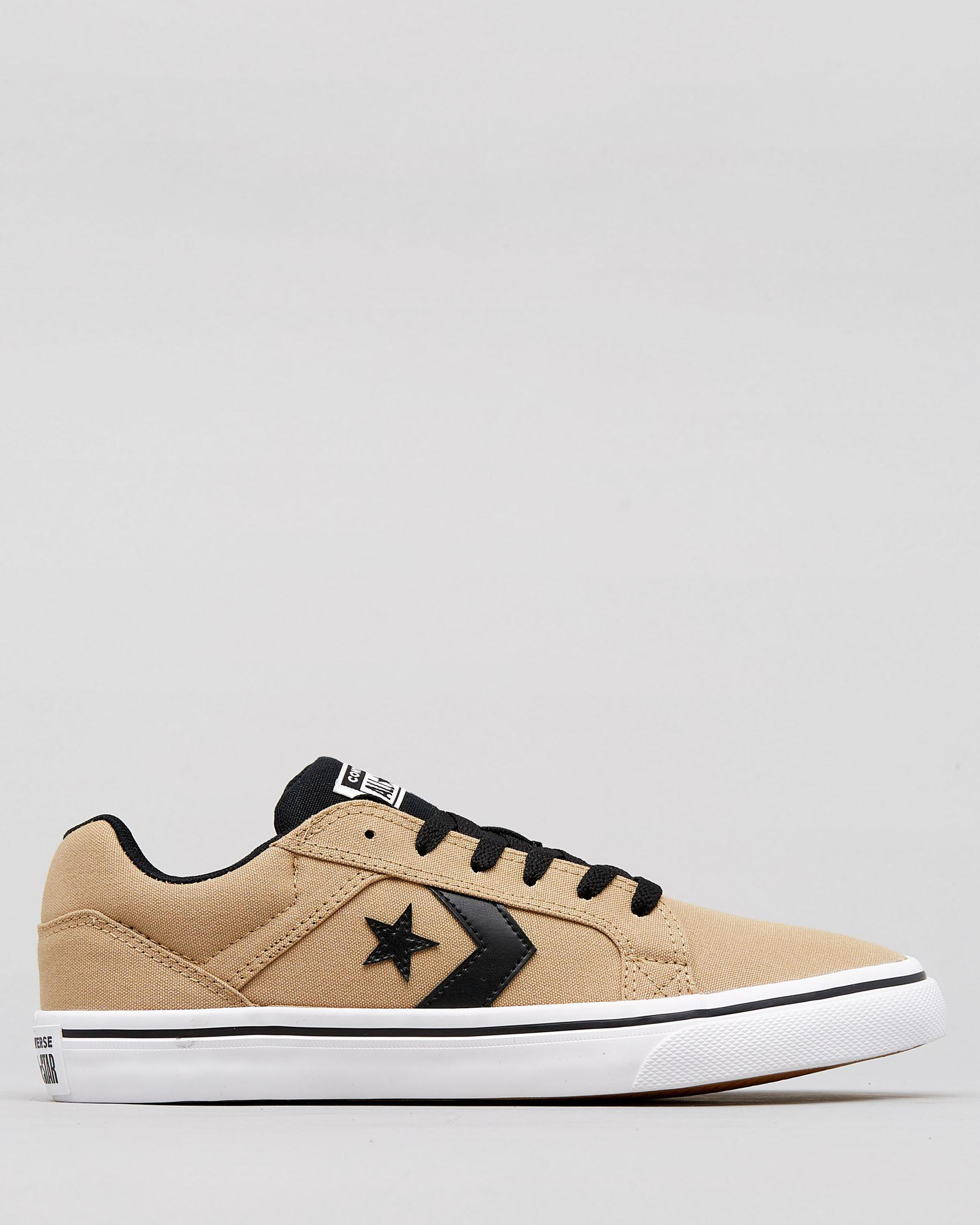 Shop Converse El Distrito 2.0 Shoes In Nomad Khaki/black/white - Fast ...