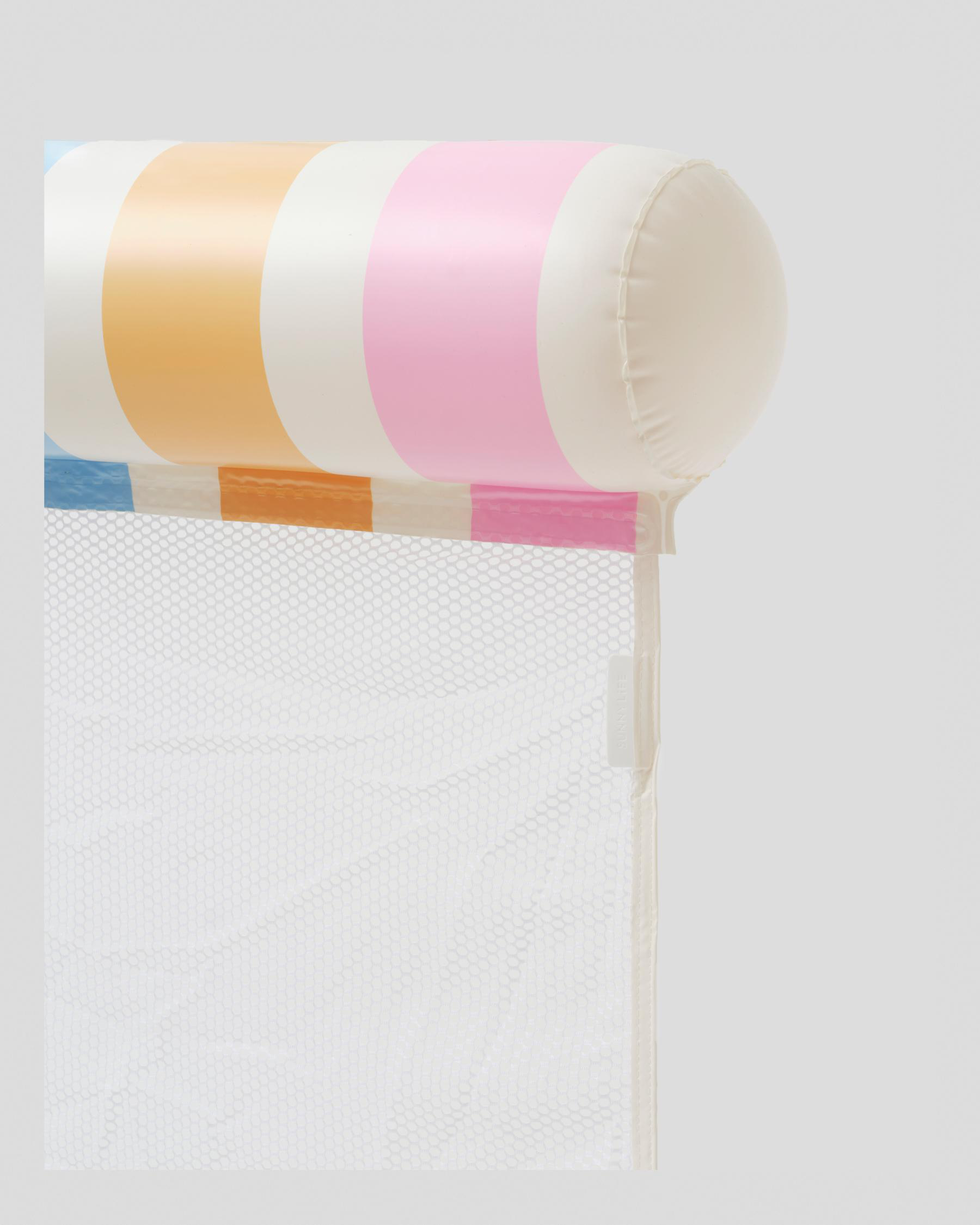 Shop Sunnylife Stripe Inflatable Hammock In Multi - Fast Shipping ...