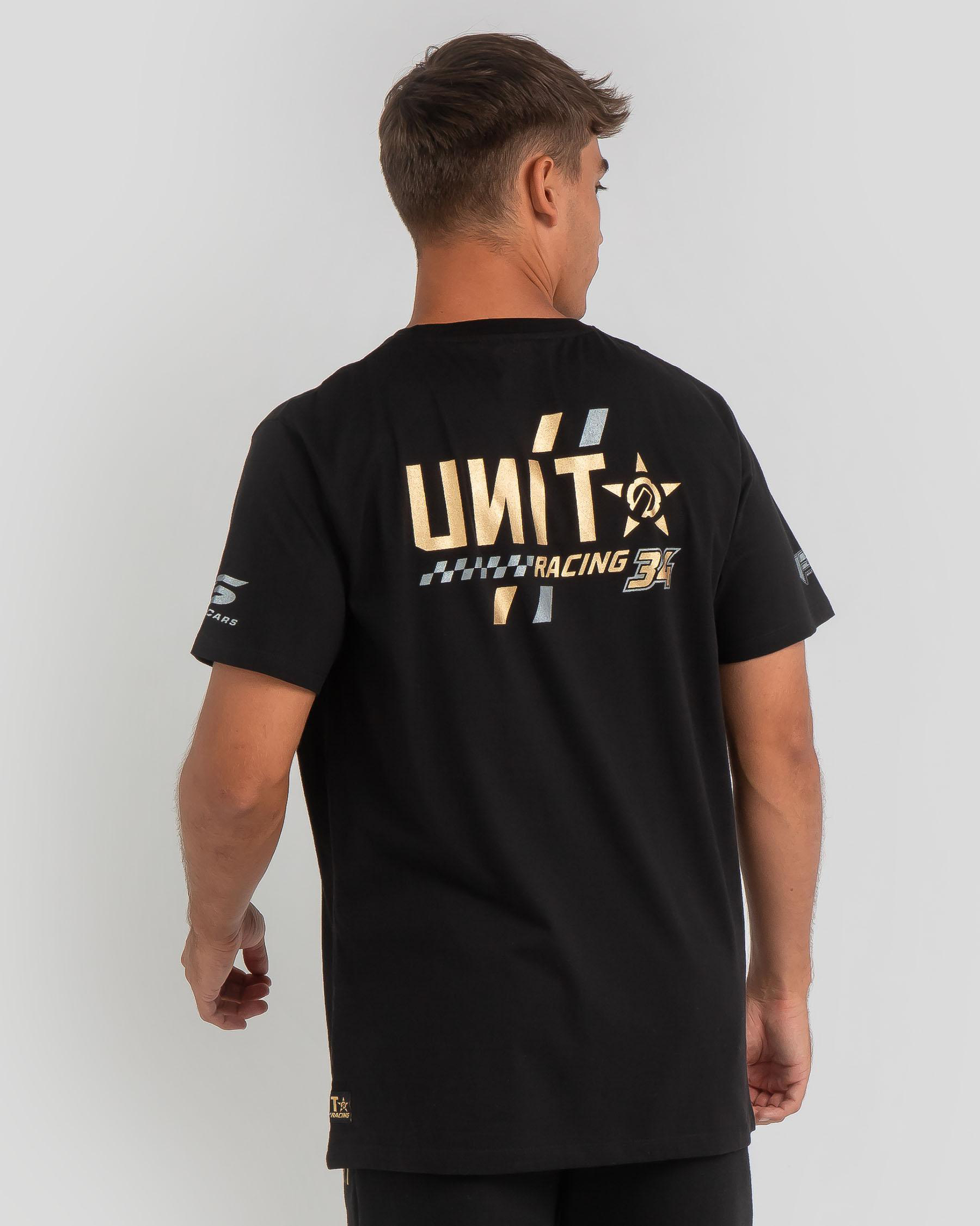 Shop Unit Racing T-Shirt In Black - Fast Shipping & Easy Returns - City ...