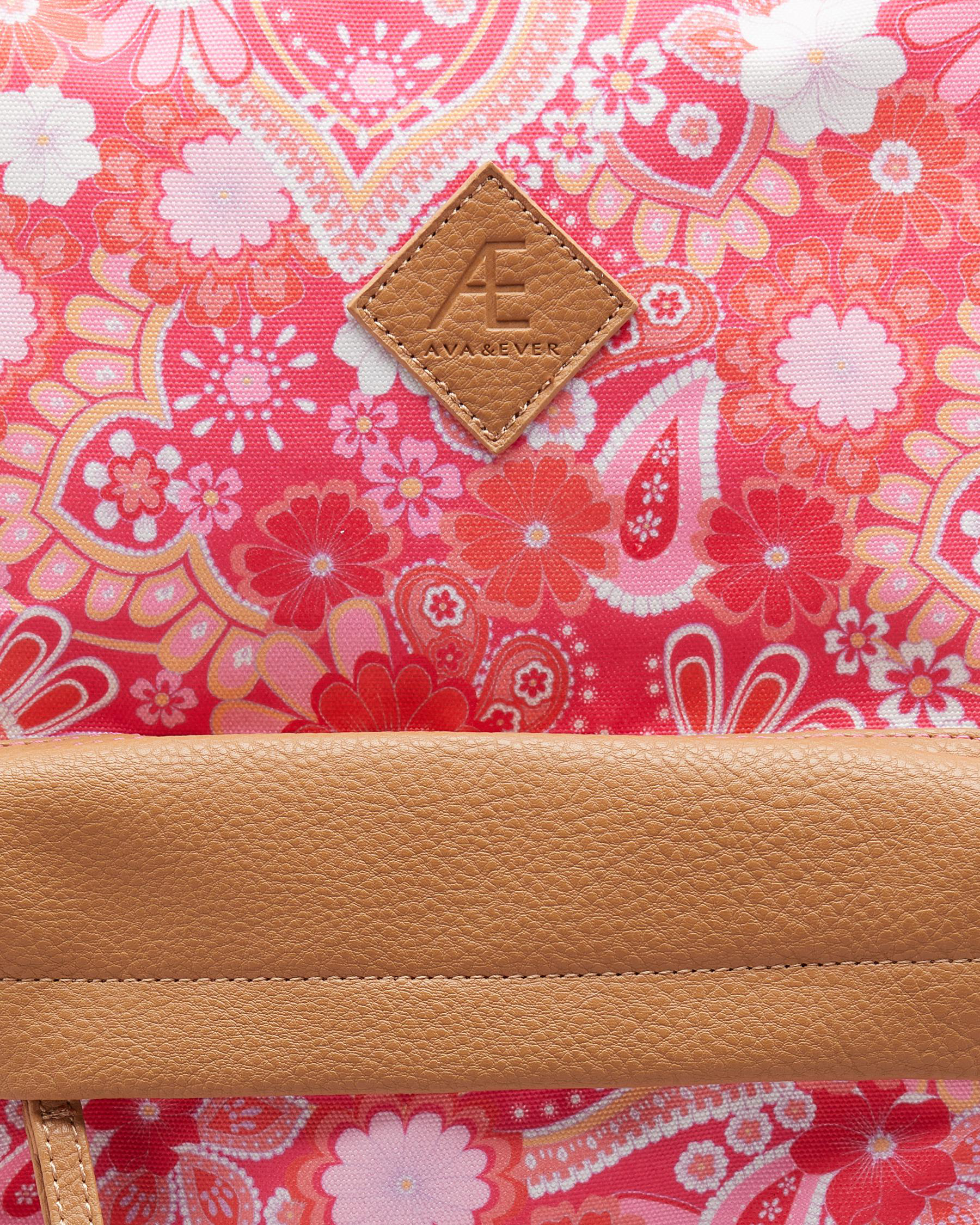 Shop Ava And Ever Adele Backpack In Pink Print - Fast Shipping & Easy ...