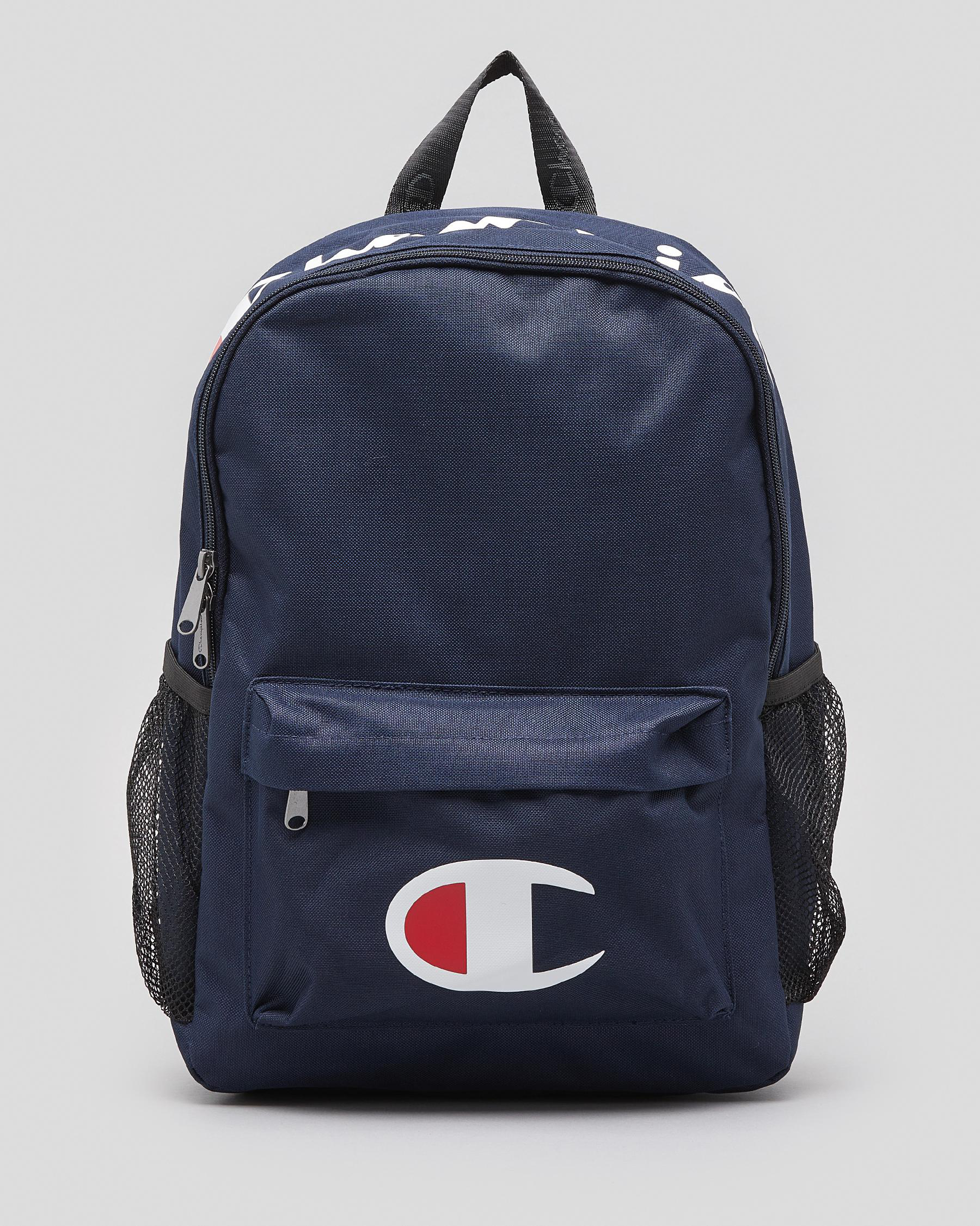 Shop Champion Medium Backpack In Navy - Fast Shipping & Easy Returns ...