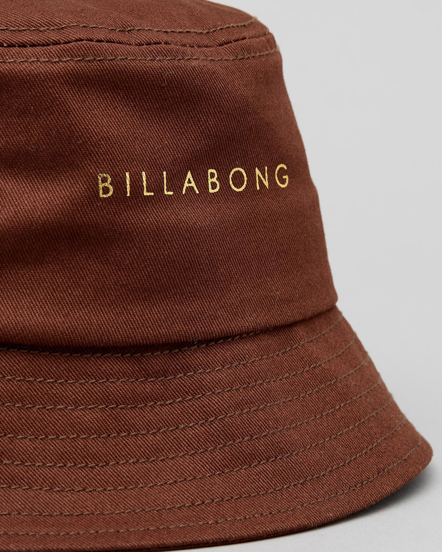 Billabong Classic Bucket Hat In Chocolate - Fast Shipping & Easy ...