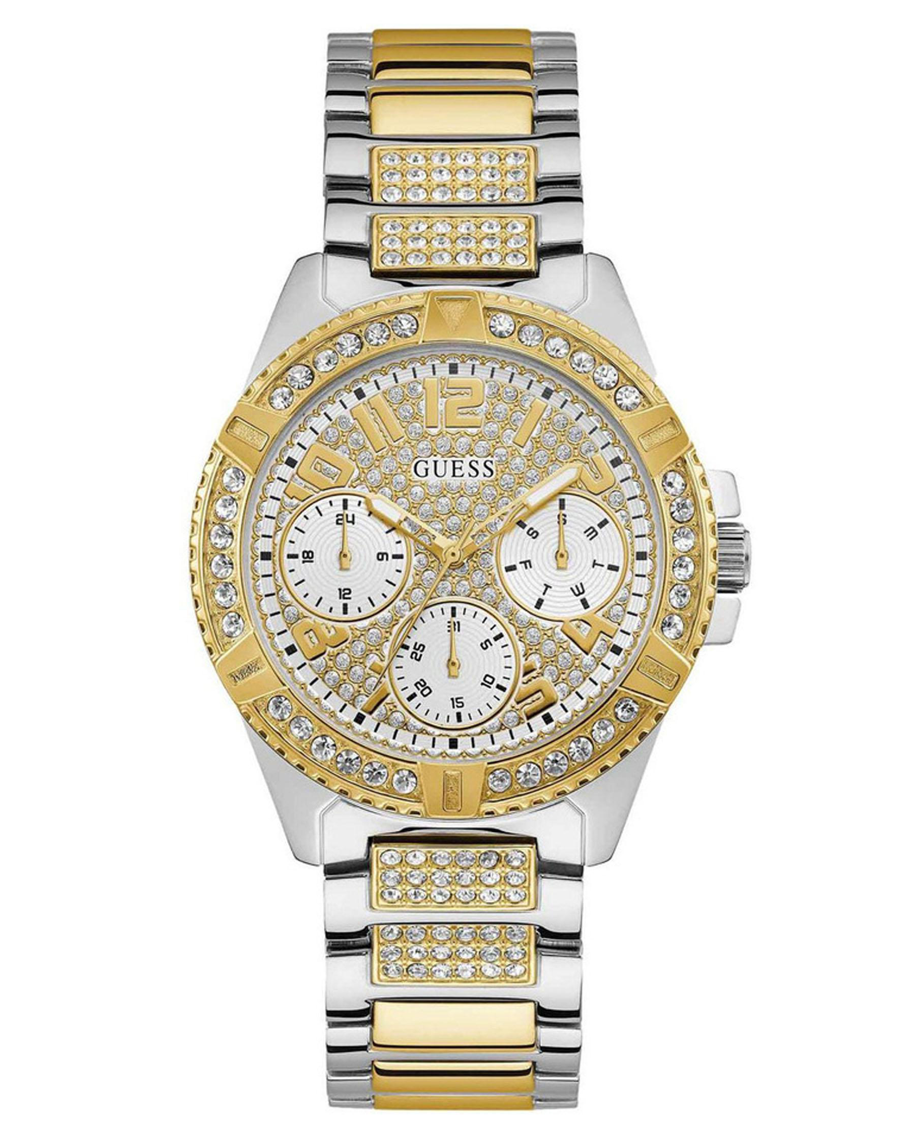 GUESS Lady Frontier Watch In 2 Tone - Fast Shipping & Easy Returns ...