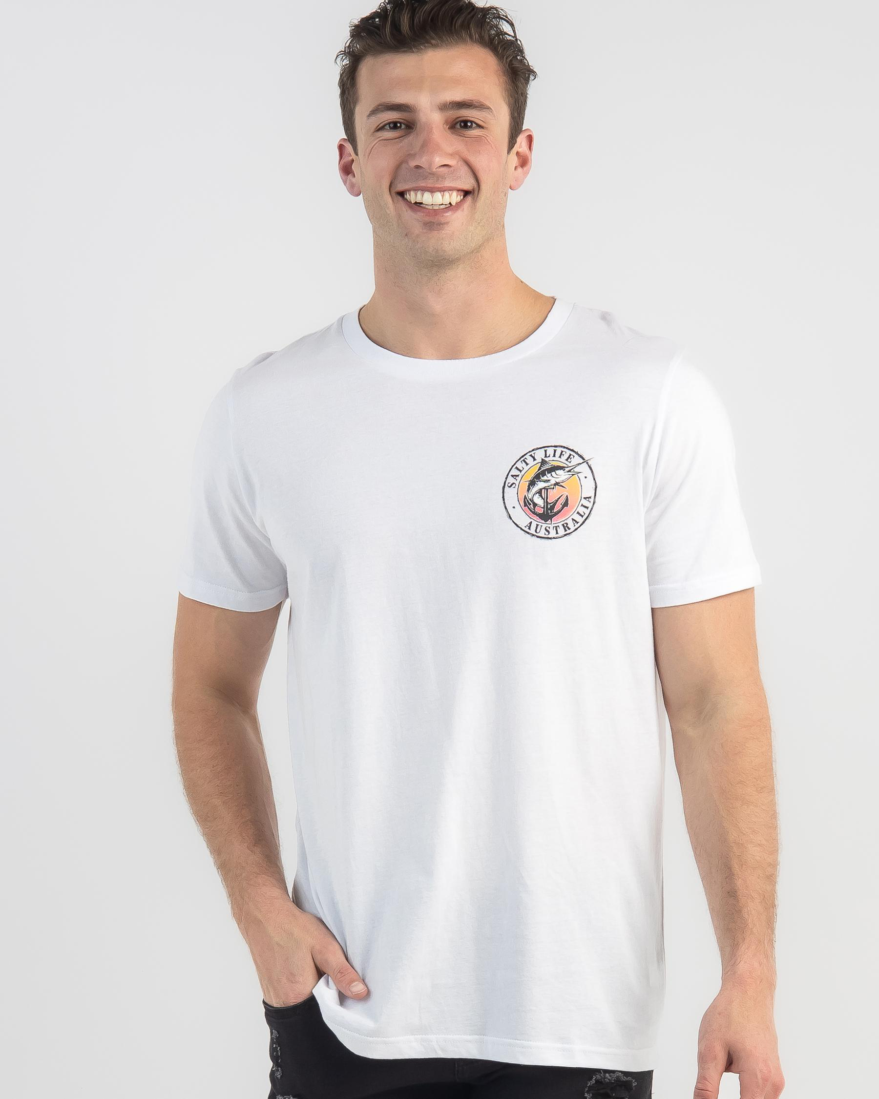 Shop Salty Life Reflections T-Shirt In White - Fast Shipping & Easy Returns - City Beach Australia