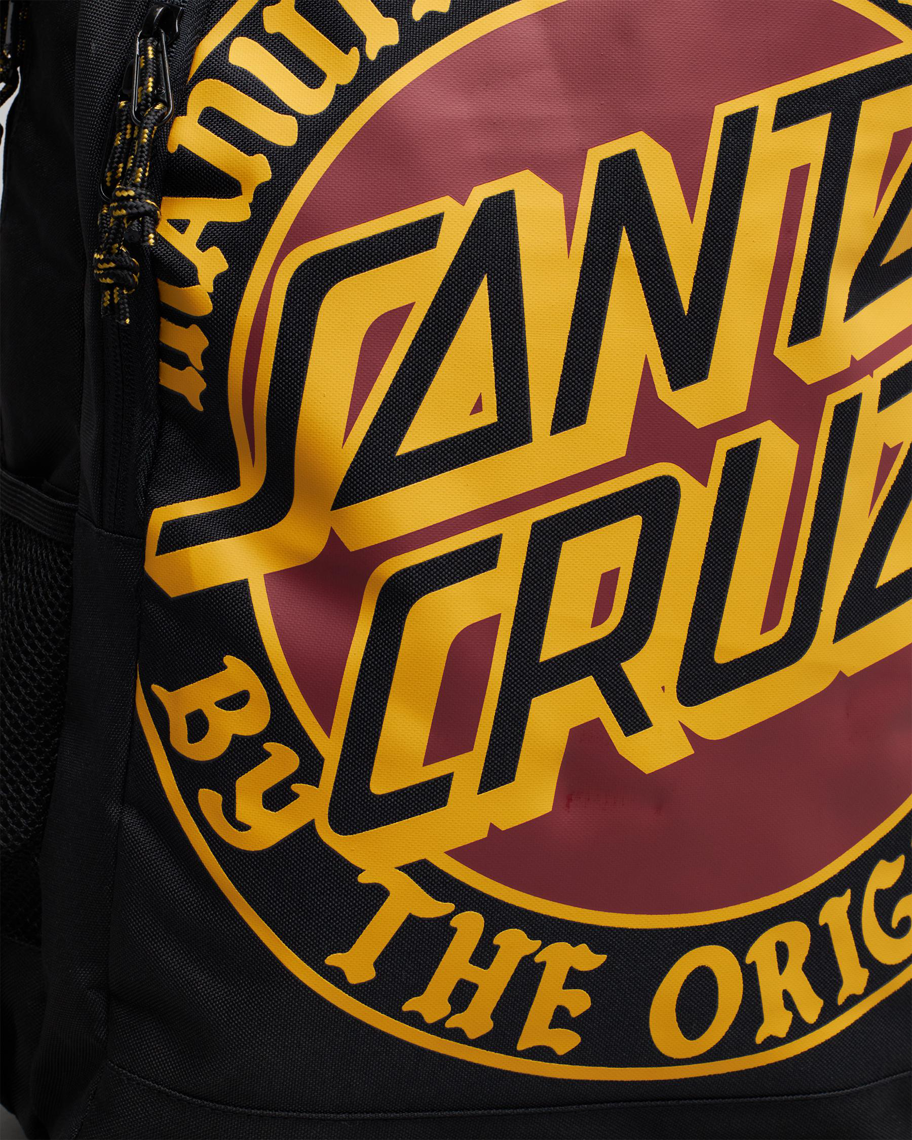 Shop Santa Cruz MFG Club Dot Backpack In Black - Fast Shipping & Easy ...