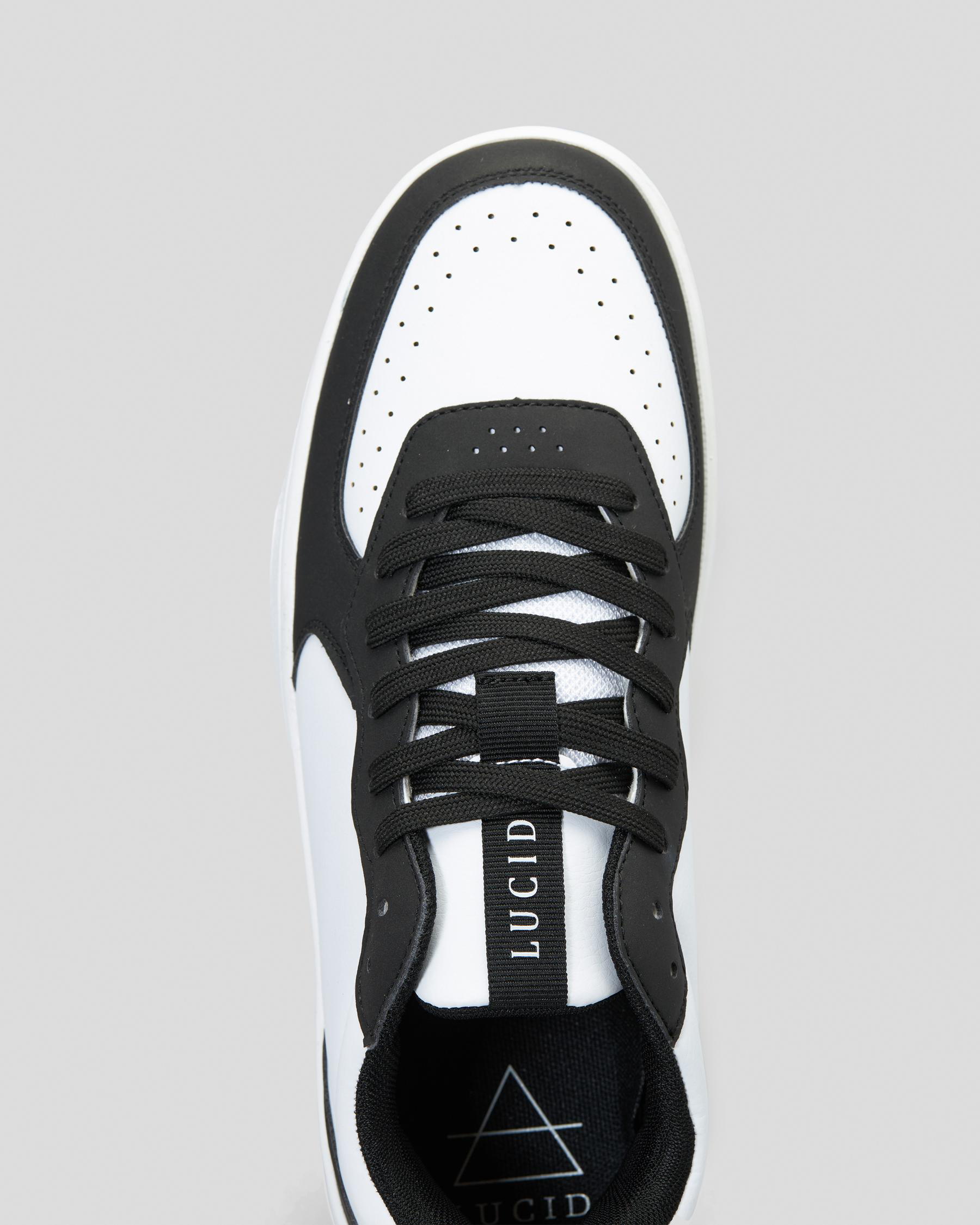 Lucid Alpha Shoes In Black/white - Fast Shipping & Easy Returns - City ...
