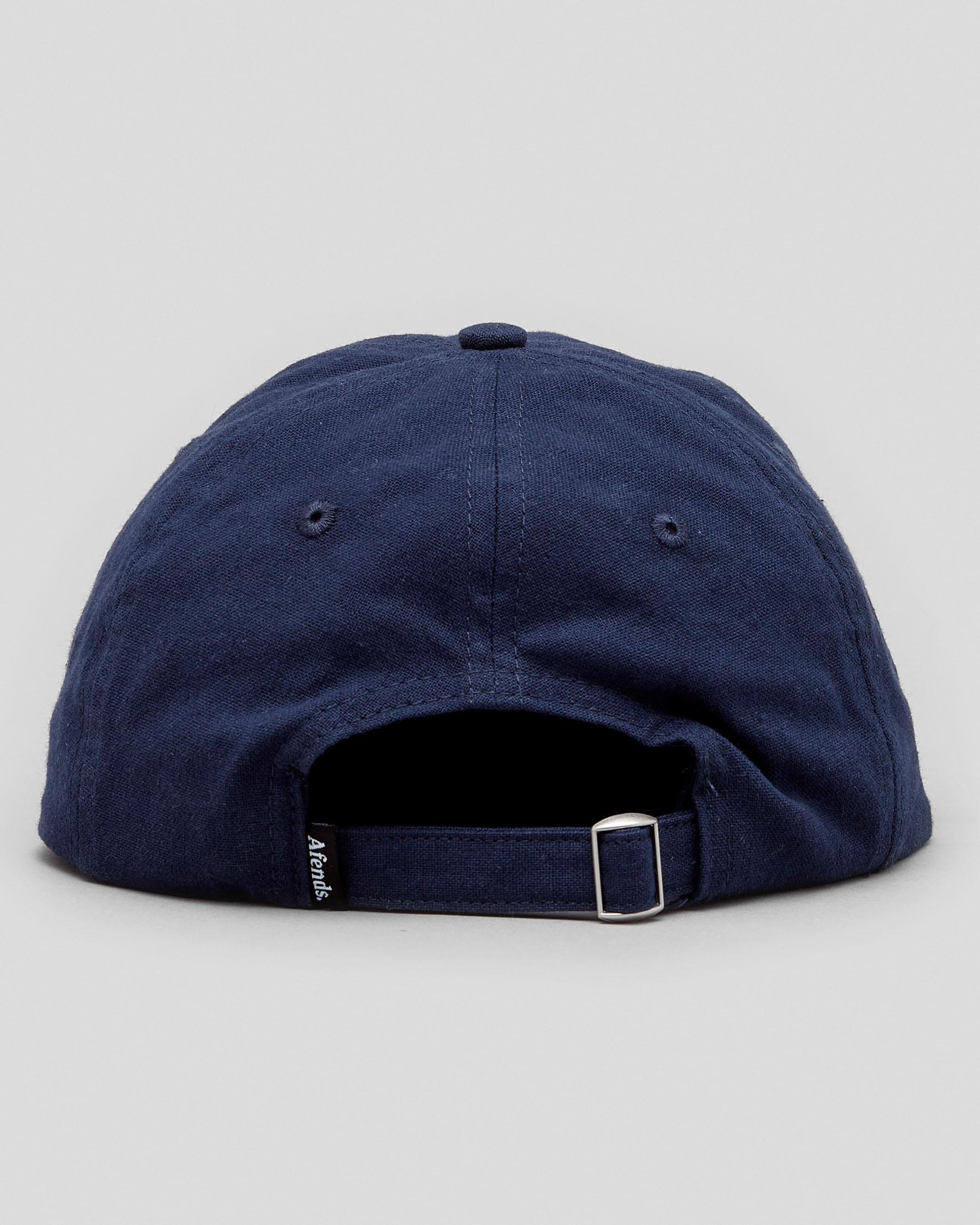 Shop Afends THC Hemp Panel Cap In Navy - Fast Shipping & Easy Returns ...
