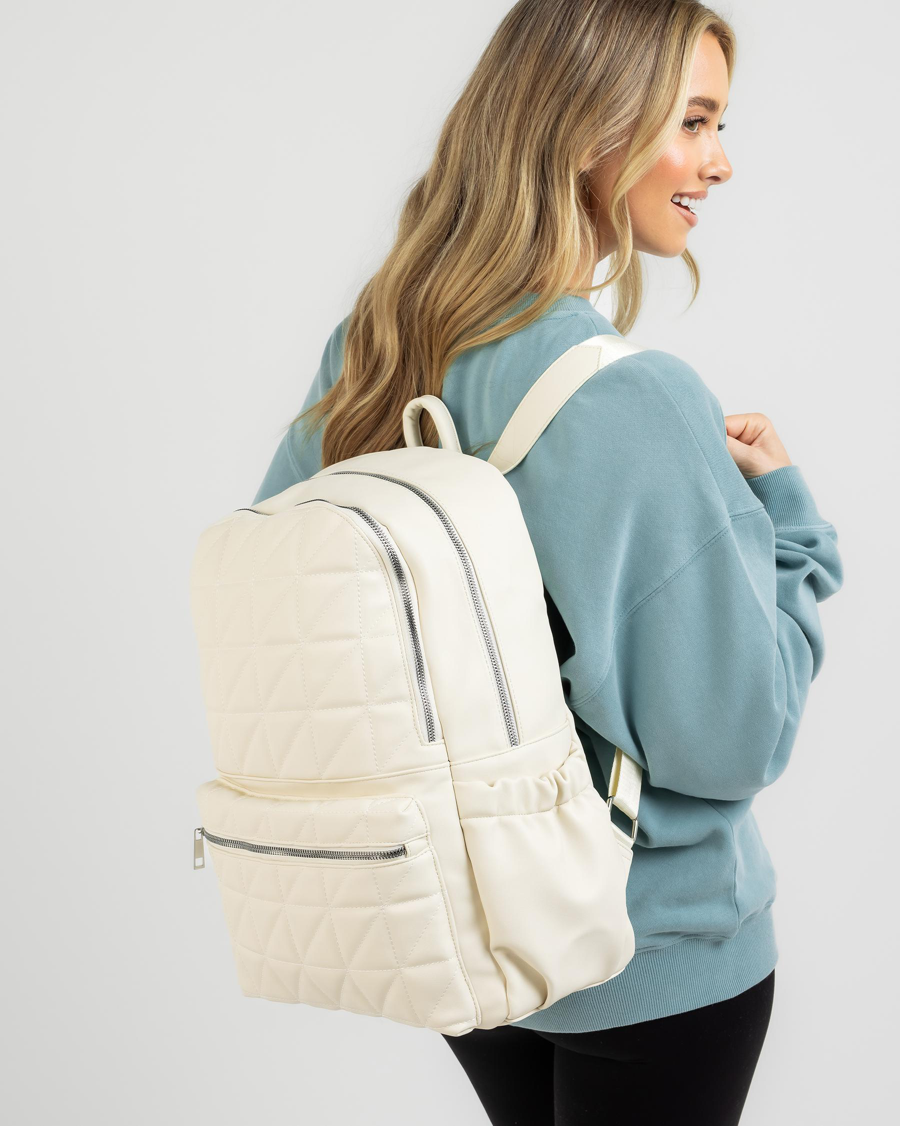 Shop Ava And Ever Lexi Backpack In Alabaster - Fast Shipping & Easy ...