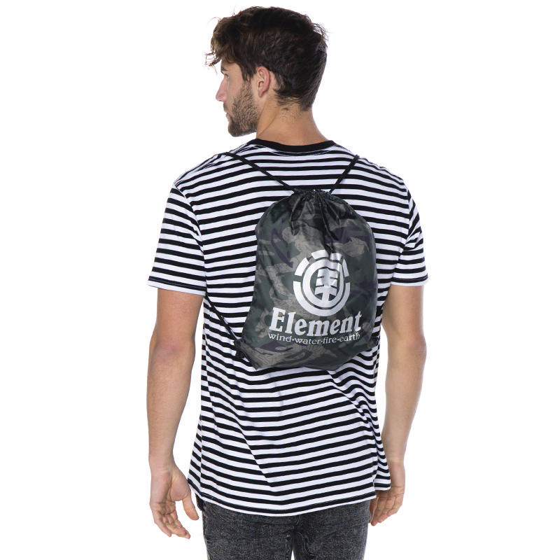 Shop Element Buddy Cinch Bag In Map Camo - Fast Shipping & Easy Returns ...