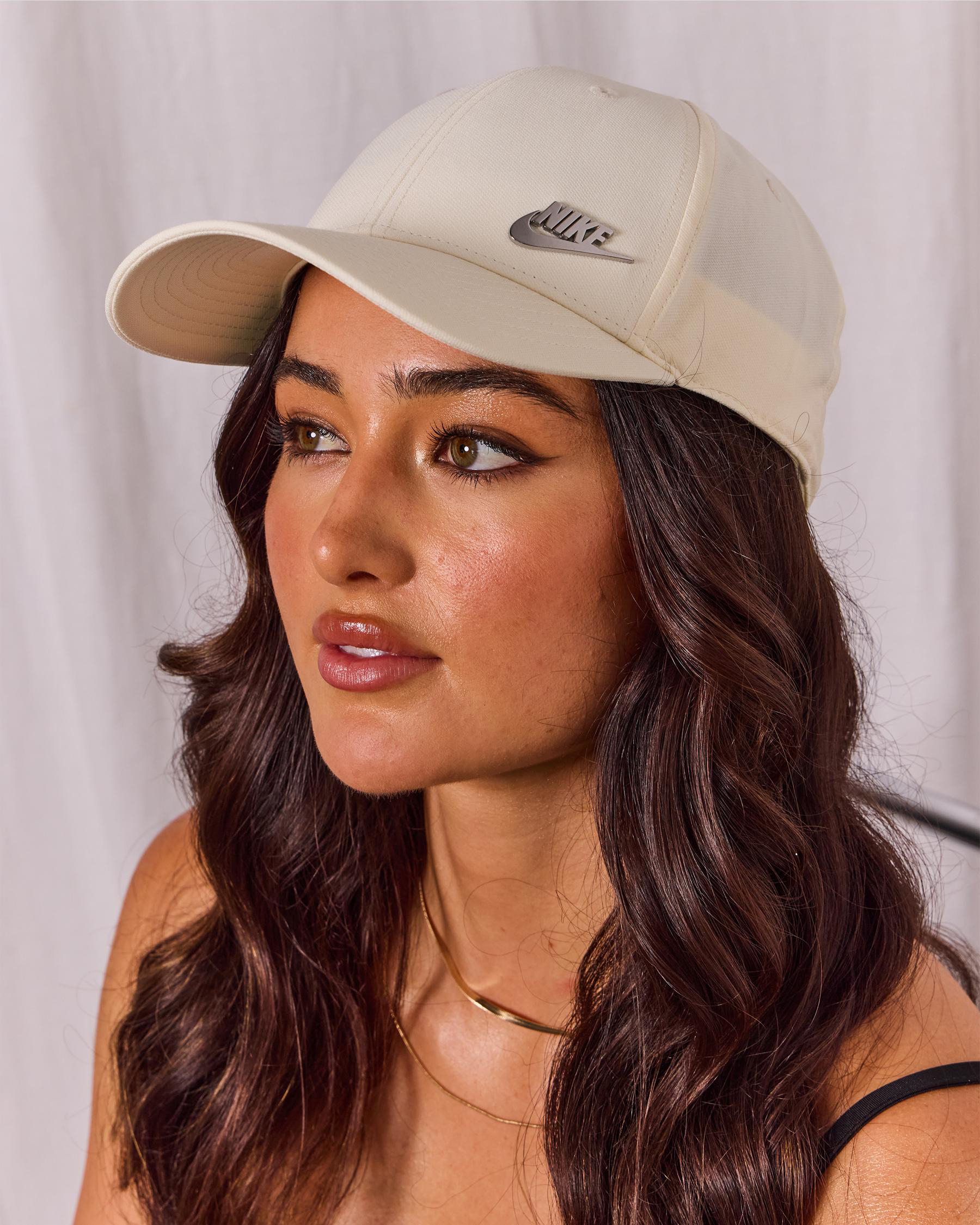 Shop Nike Club Cap In Coconut Milk/metallic Silver - Fast Shipping ...