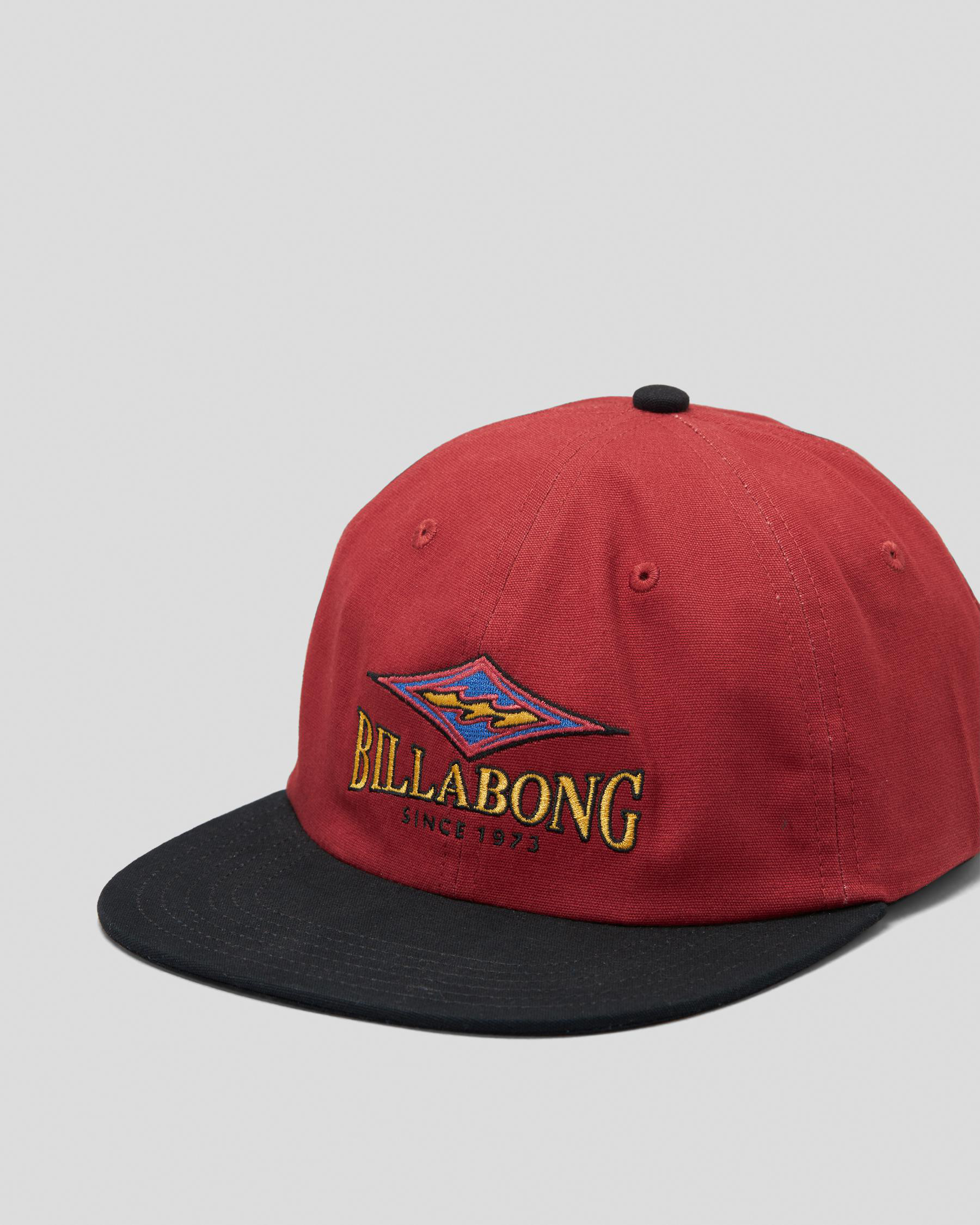 Shop Billabong Heritage Base Cap In Brick - Fast Shipping & Easy ...