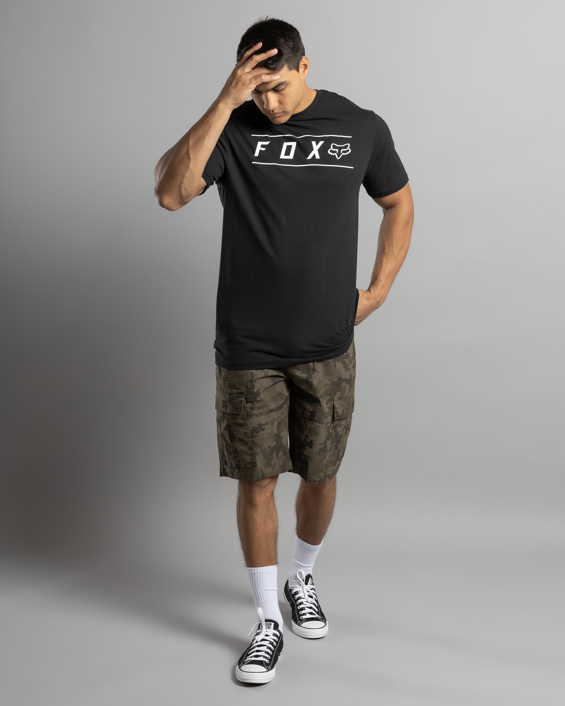 Shop Fox Pinnacle T-Shirt In Black/white - Fast Shipping & Easy Returns ...