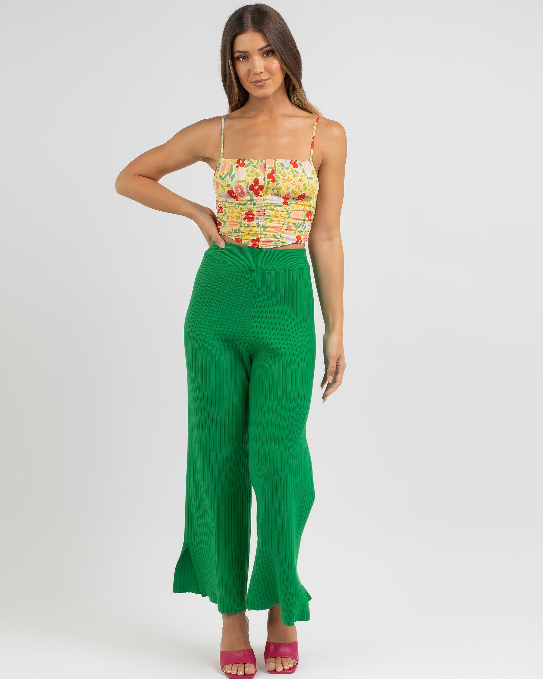 Shop Luvalot Polly Top In Yellow - Fast Shipping & Easy Returns - City ...