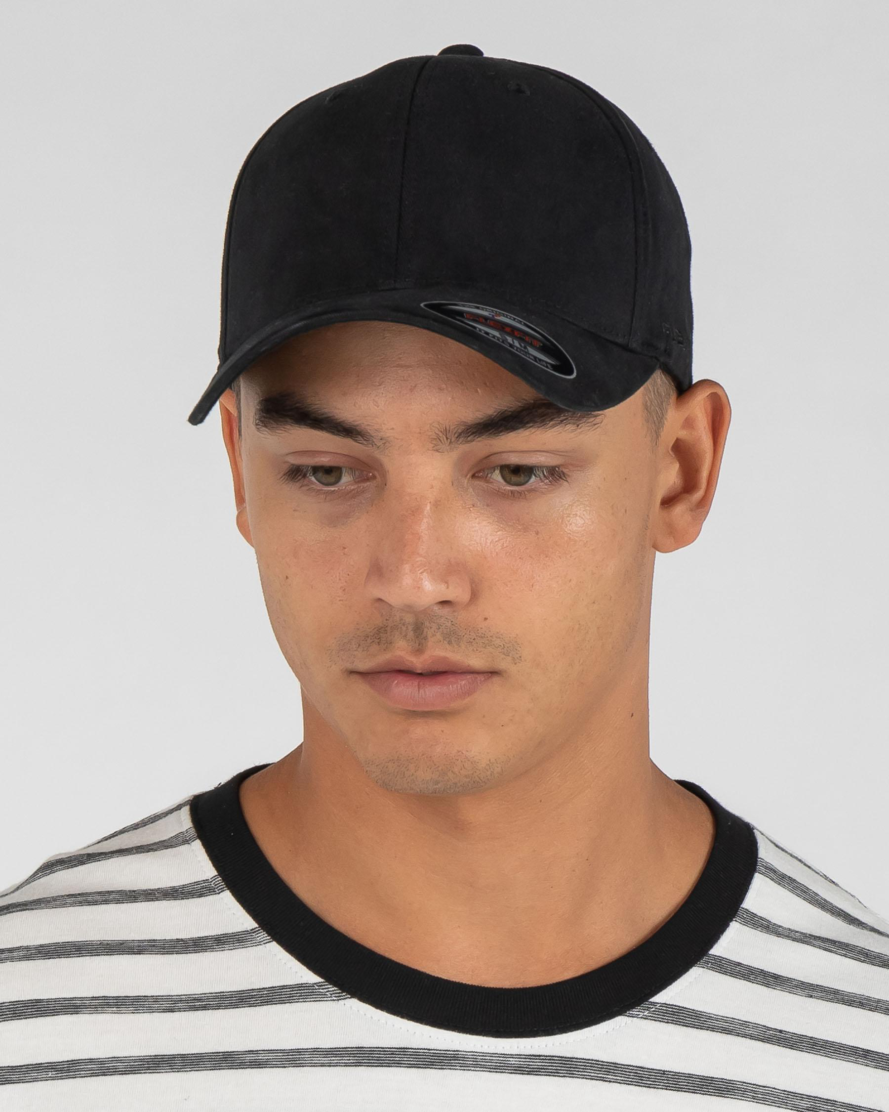 Shop Flexfit Worn By The World Cap In Black - Fast Shipping & Easy ...