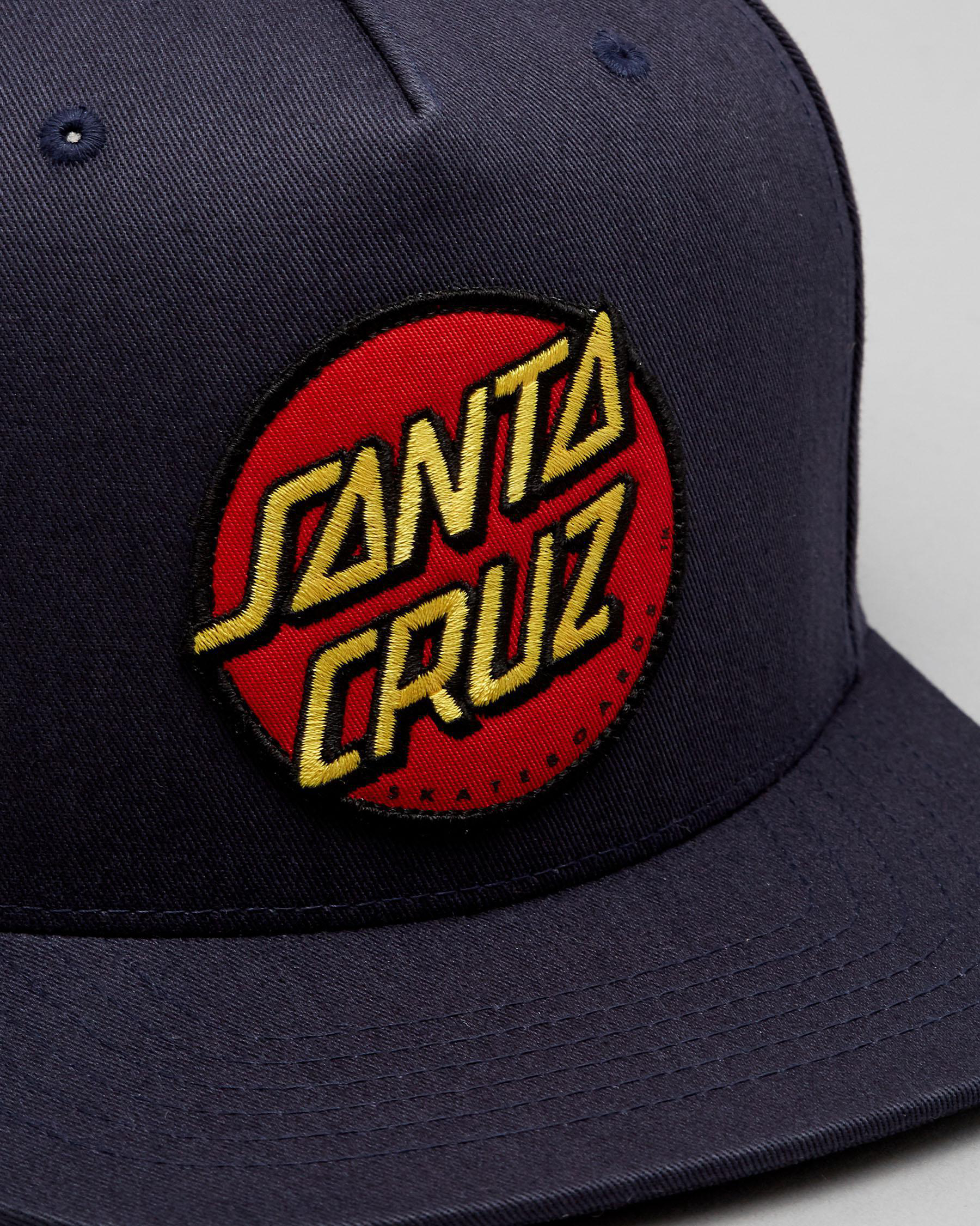 Santa Cruz Classic Patch Snapback Cap In Ink | City Beach Australia
