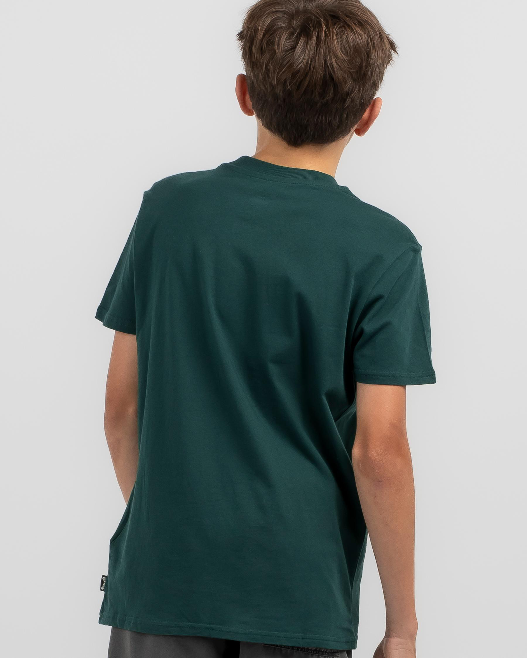 Shop Billabong Boys' Bubble T-Shirt In Deep Teal - Fast Shipping & Easy Returns - City Beach ...