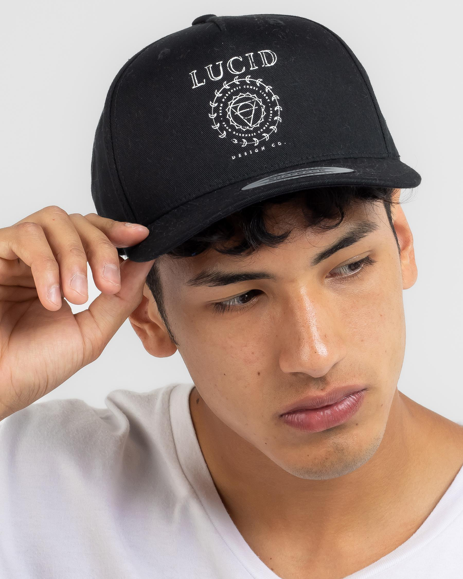 Shop Lucid Valour Snapback Cap In Black - Fast Shipping & Easy Returns ...