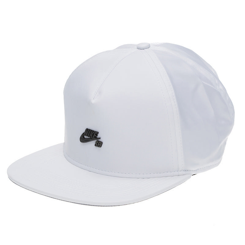 Shop Nike SB Dri-fit Snap Back Cap In White - Fast Shipping & Easy ...