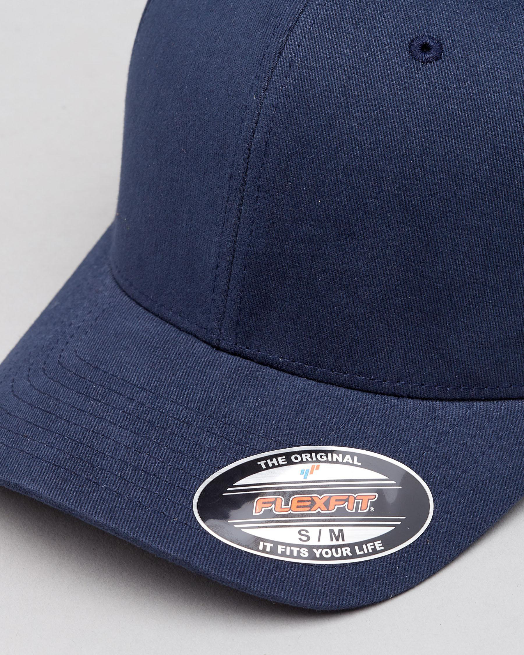 Flexfit Worn By The World Cap In Navy - FREE* Shipping & Easy Returns ...