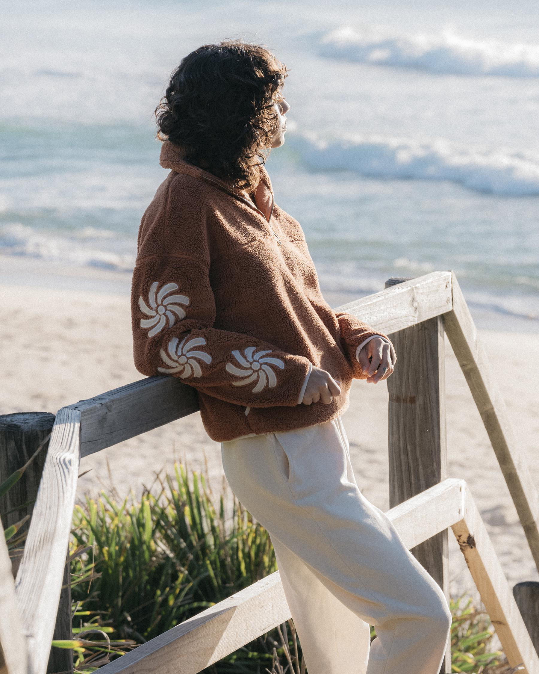 Shop Billabong Sun Fun Sweatshirt In Sunburnt - Fast Shipping & Easy ...