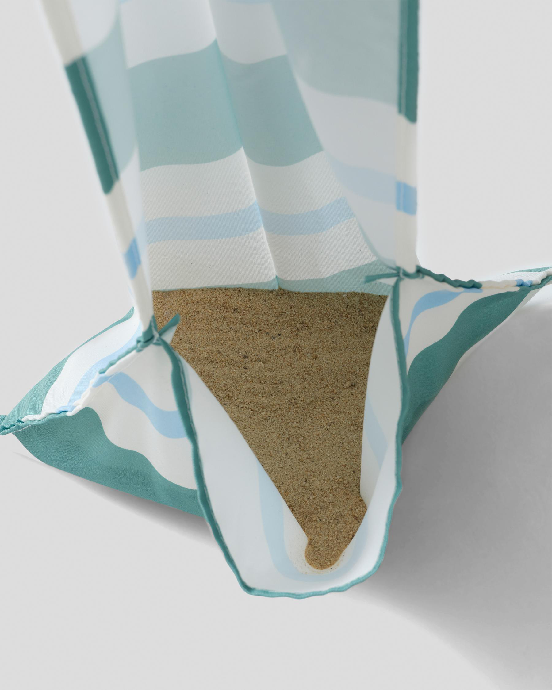 Shop Sunnylife Jardin Ocean Beach Cabana In White/blue - Fast Shipping ...