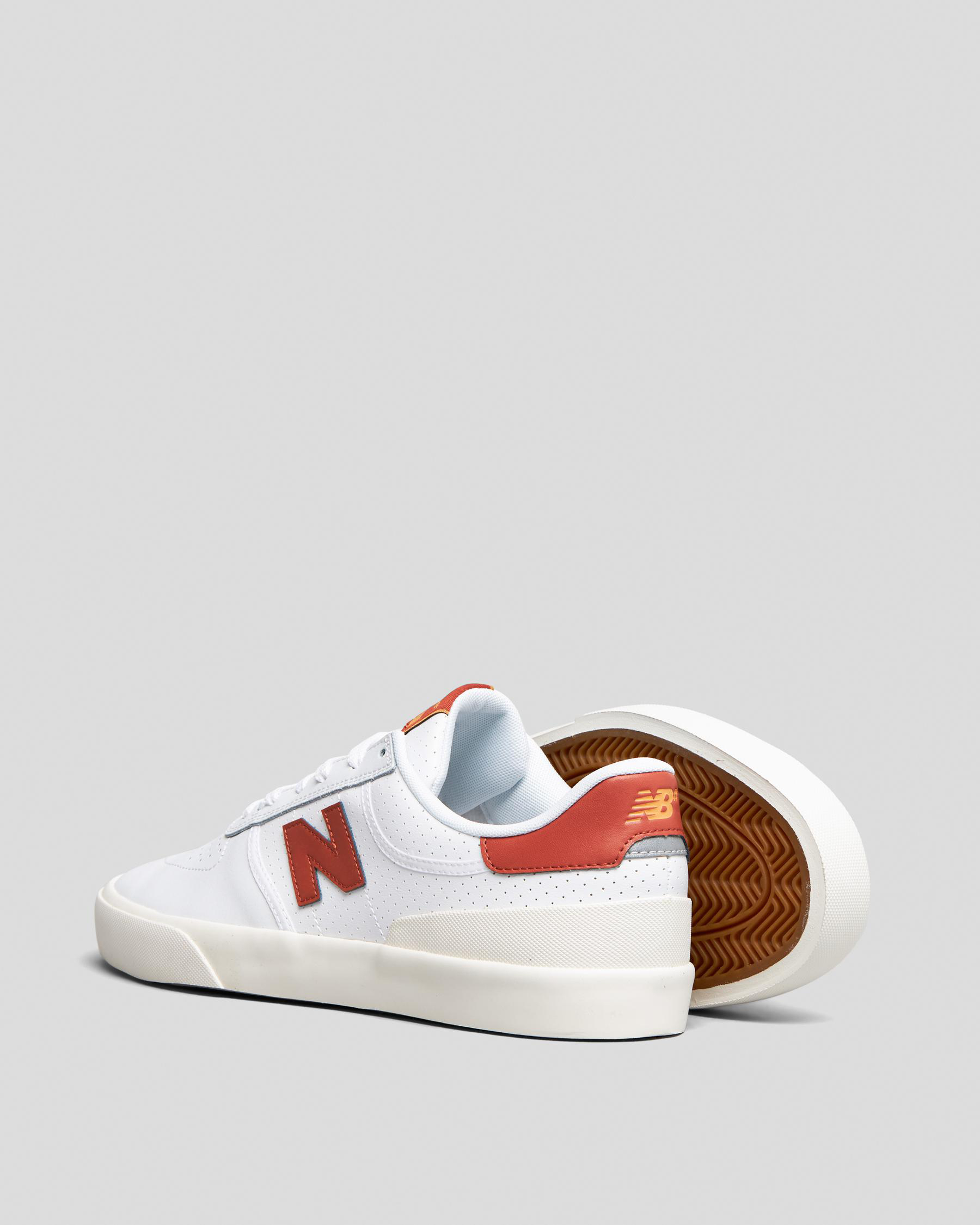 Shop New Balance NB 272 Shoes In White/camel - Fast Shipping & Easy ...
