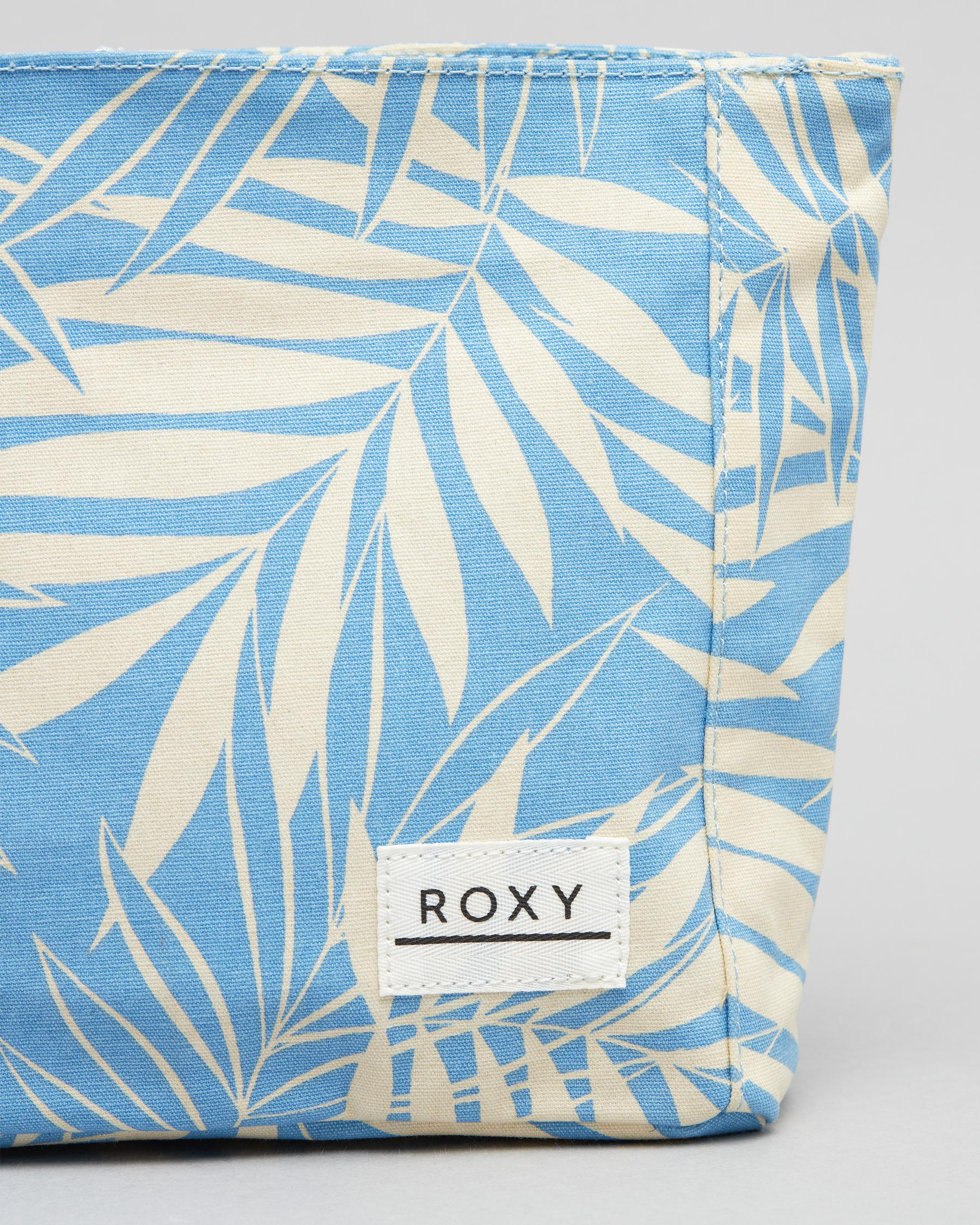 Shop Roxy Love Is Blue Makeup Case In Cerulean Palmy Days Small - Fast ...