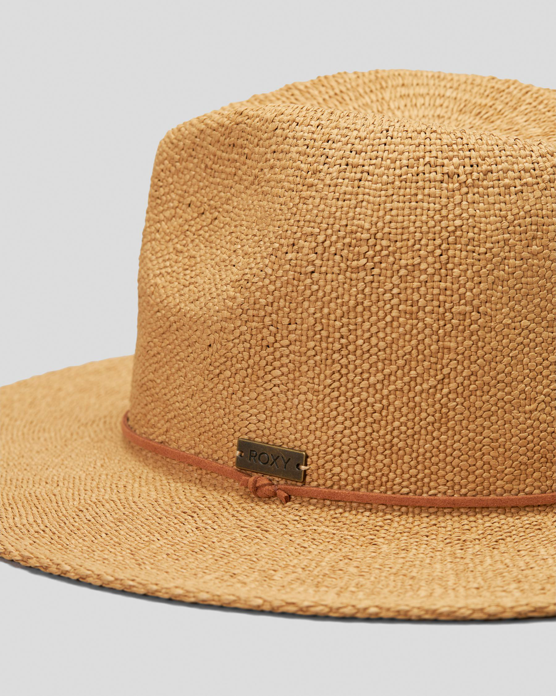 Shop Roxy Early Sunset Panama Hat In Natural - Fast Shipping & Easy ...