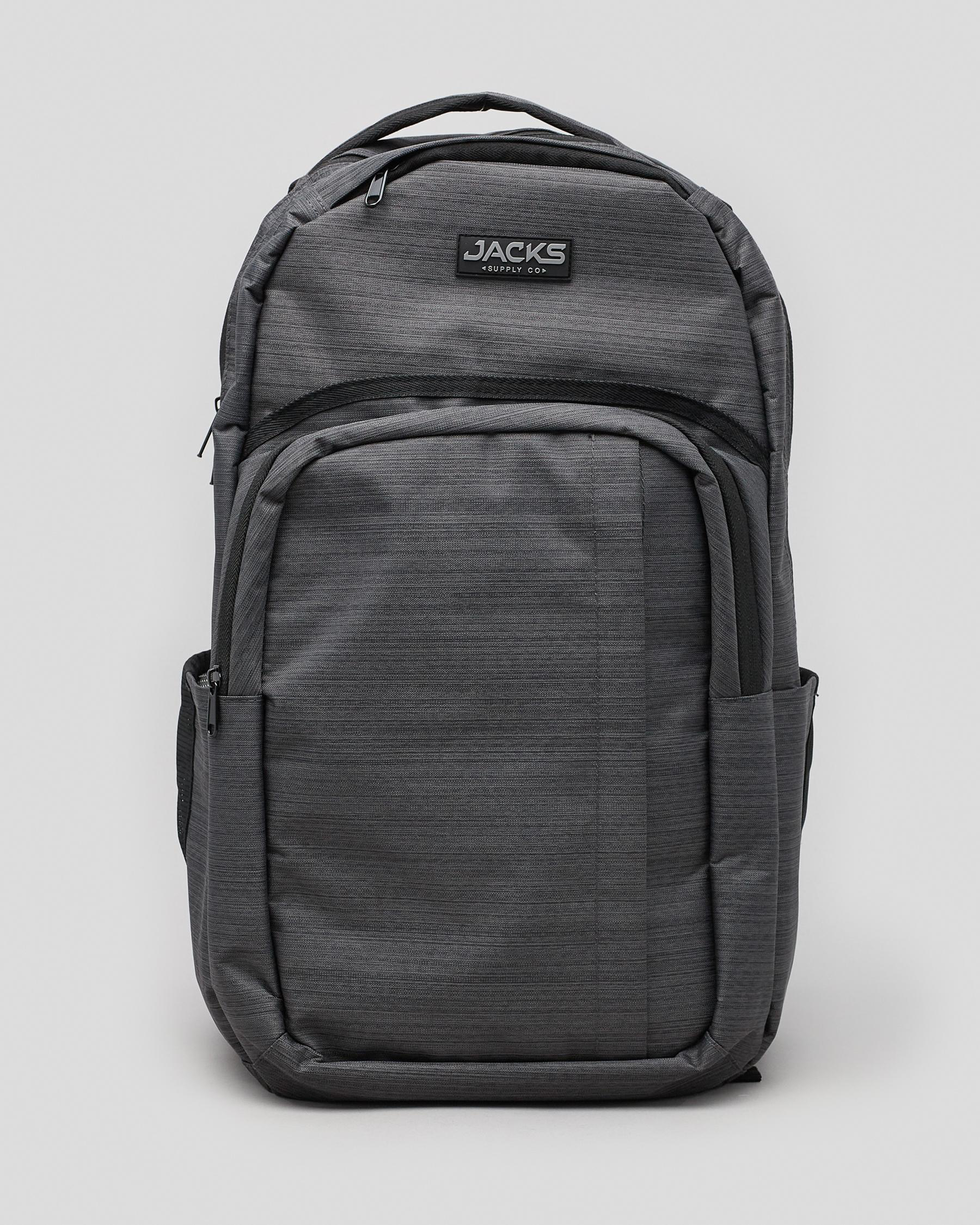 Shop Jacks Counteract Backpack In Black - Fast Shipping & Easy Returns ...