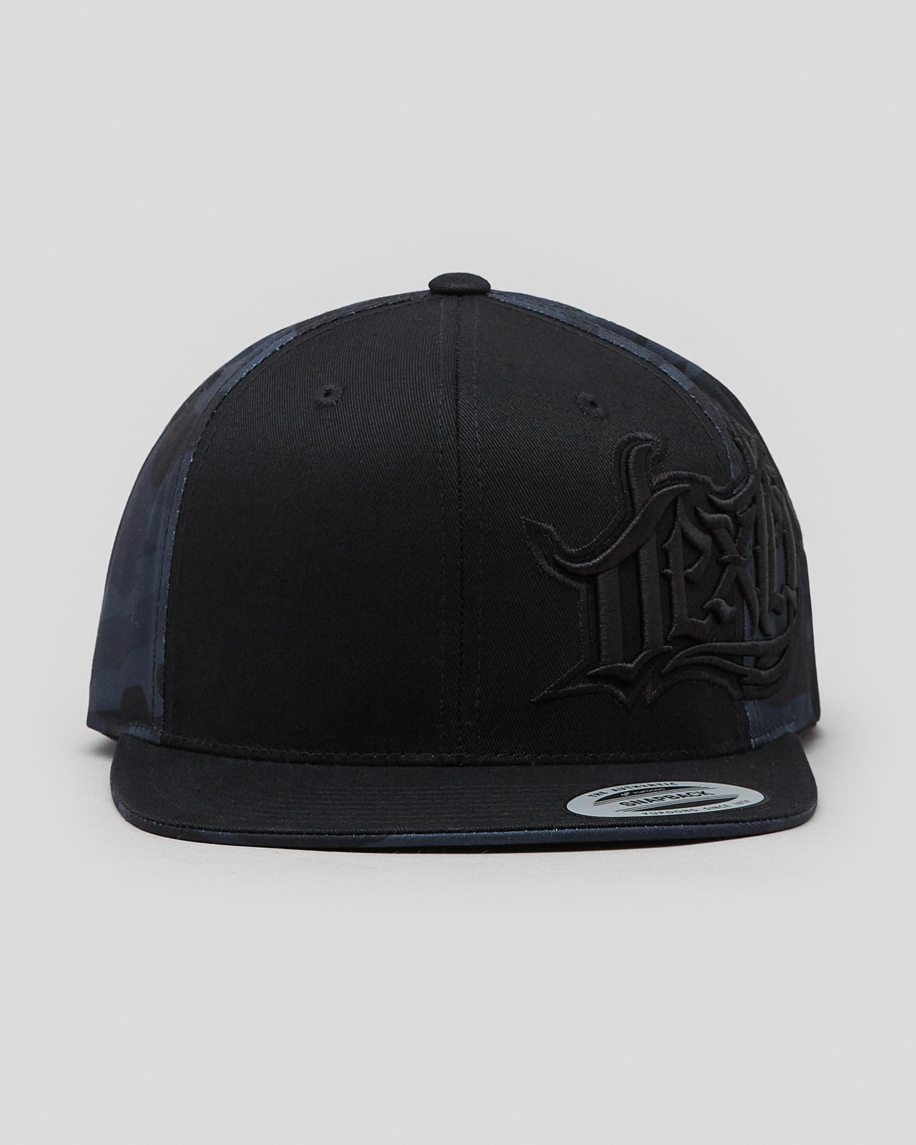 Shop Dexter Stealth Snapback Cap In Black - Fast Shipping & Easy ...