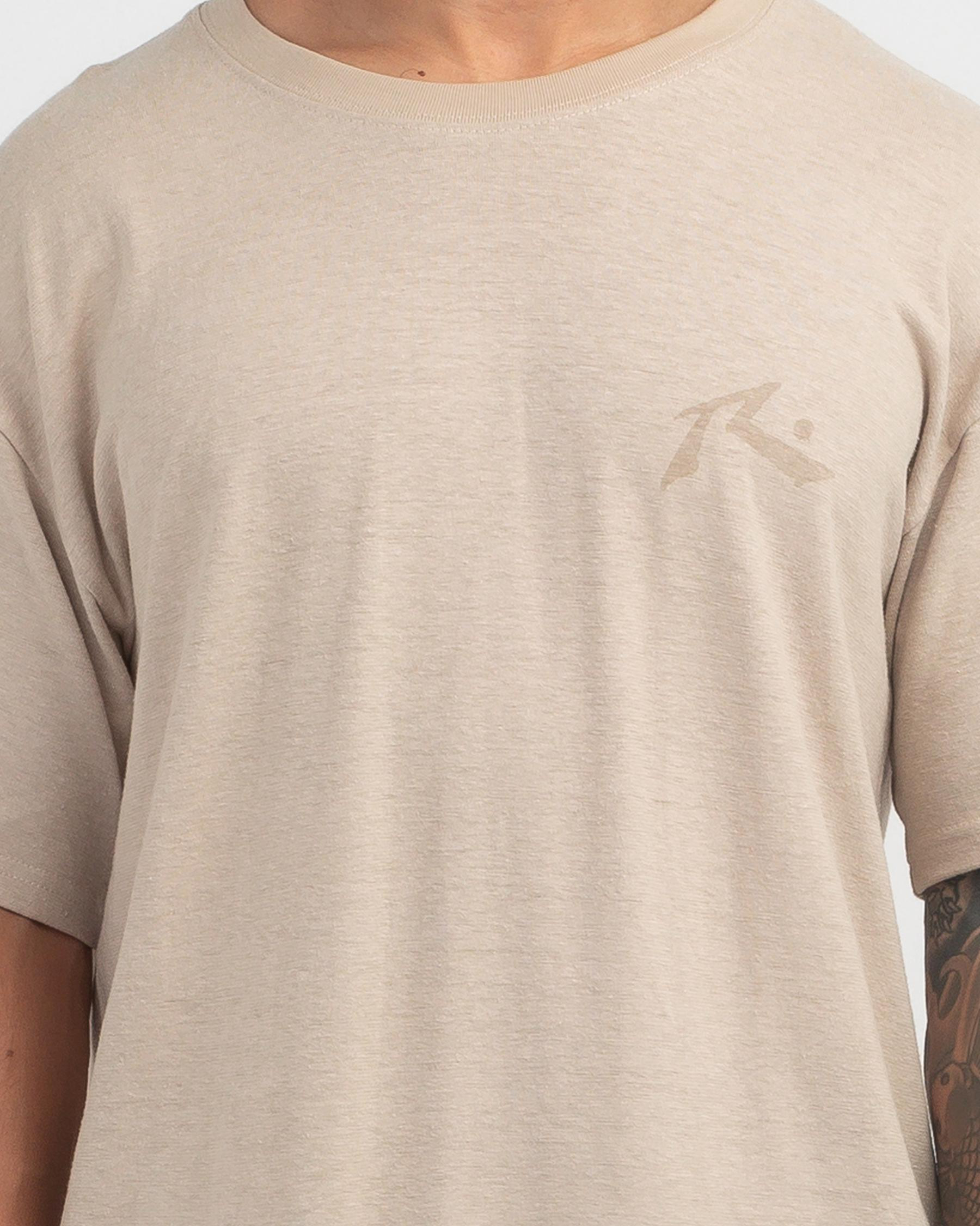 Shop Rusty One Hit Hemp T-Shirt In Beige Fog - Fast Shipping & Easy ...